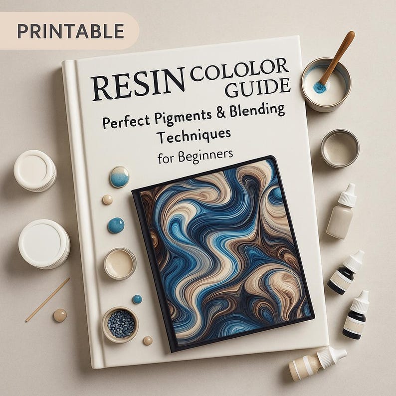 Epoxy Resin Color Mixing Guide | Pigment Blending Techniques (digital ...