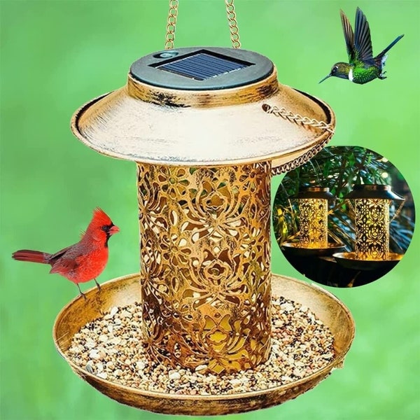 Outdoor Bird Solar Lights - Etsy