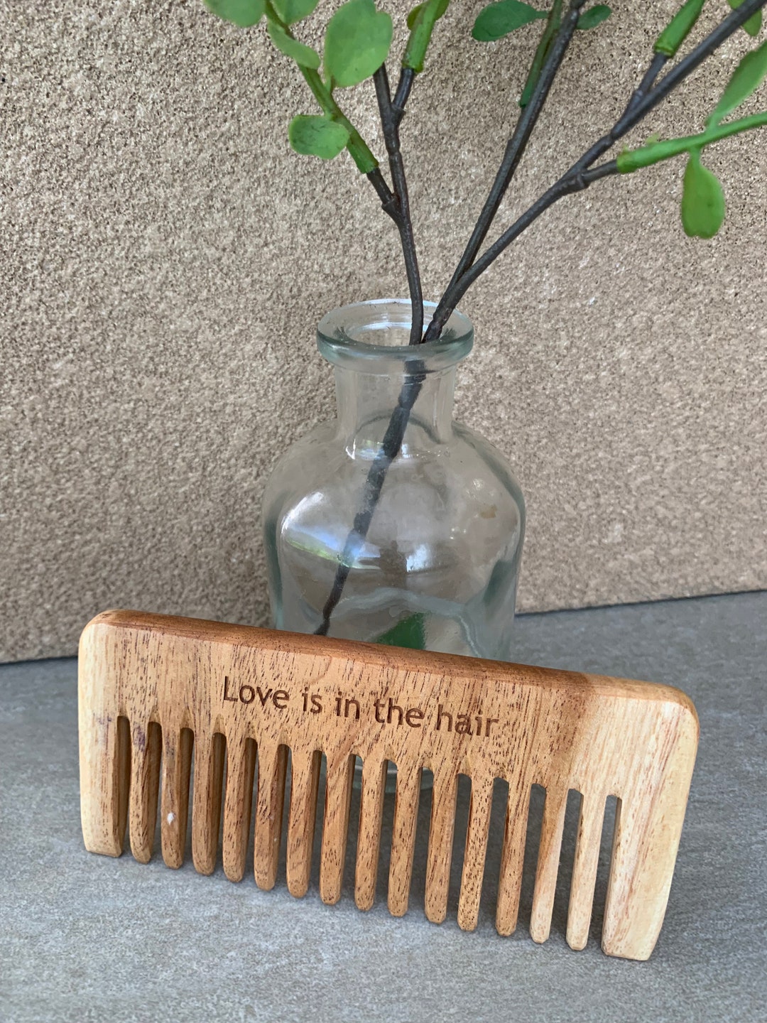 Hibiscusorganicshop: Neem Wood Comb (small) - Etsy