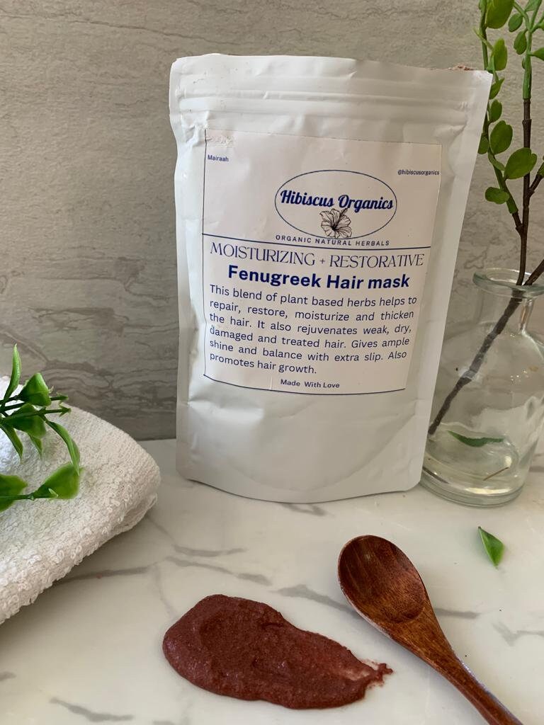 Fenugreek Hibiscus Rose Hair Mask - Etsy