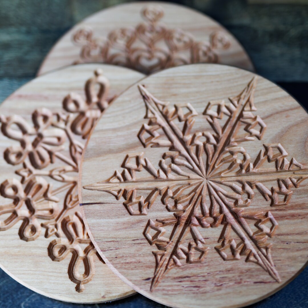 Handmade Premium Winter Christmas Themed Wood Trivet - Etsy