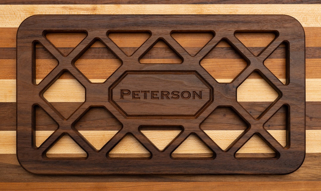 Personalized Handmade Walnut Trivet - Etsy