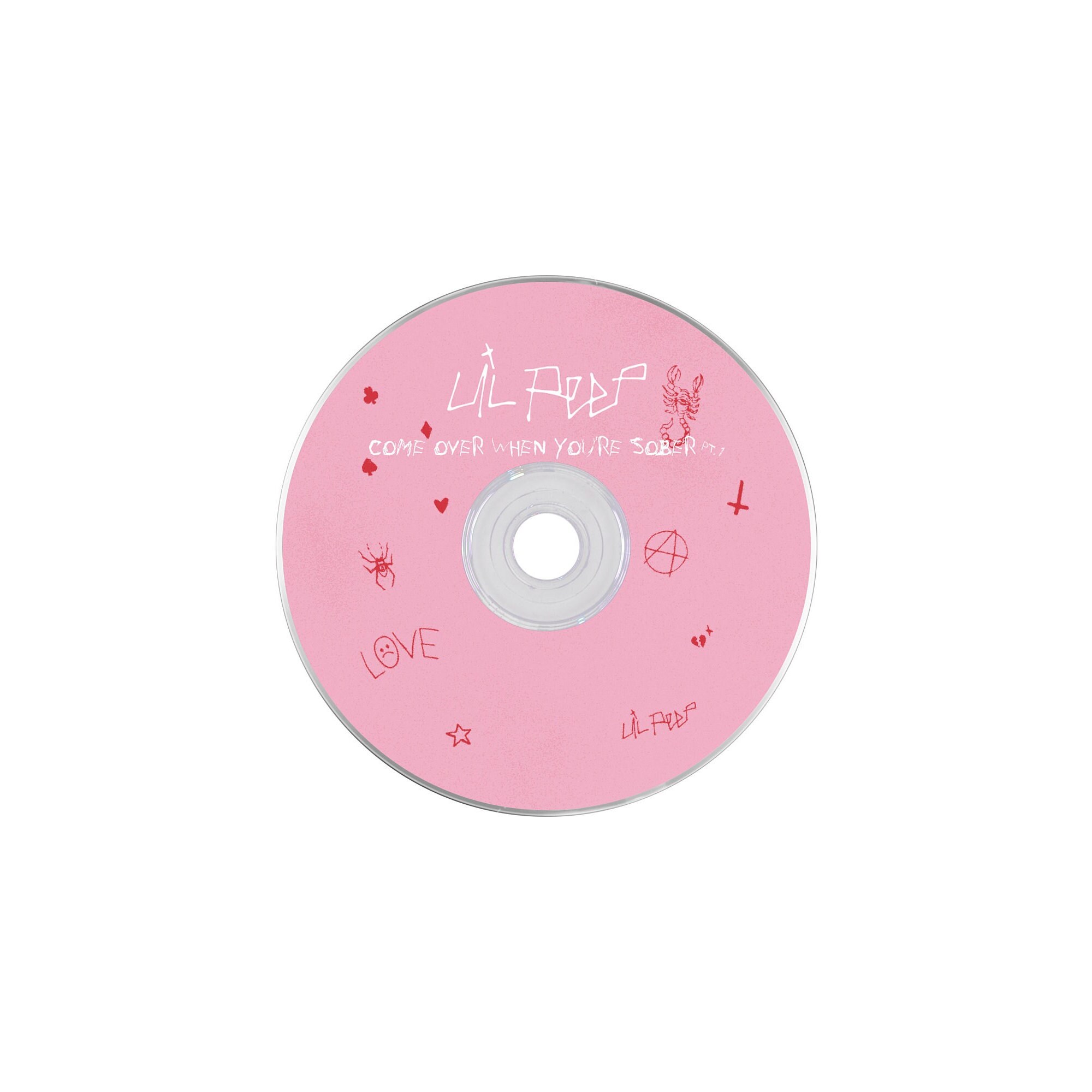 Lil Peep Come Over When You're Sober, Pt. 1 CD - Etsy Australia