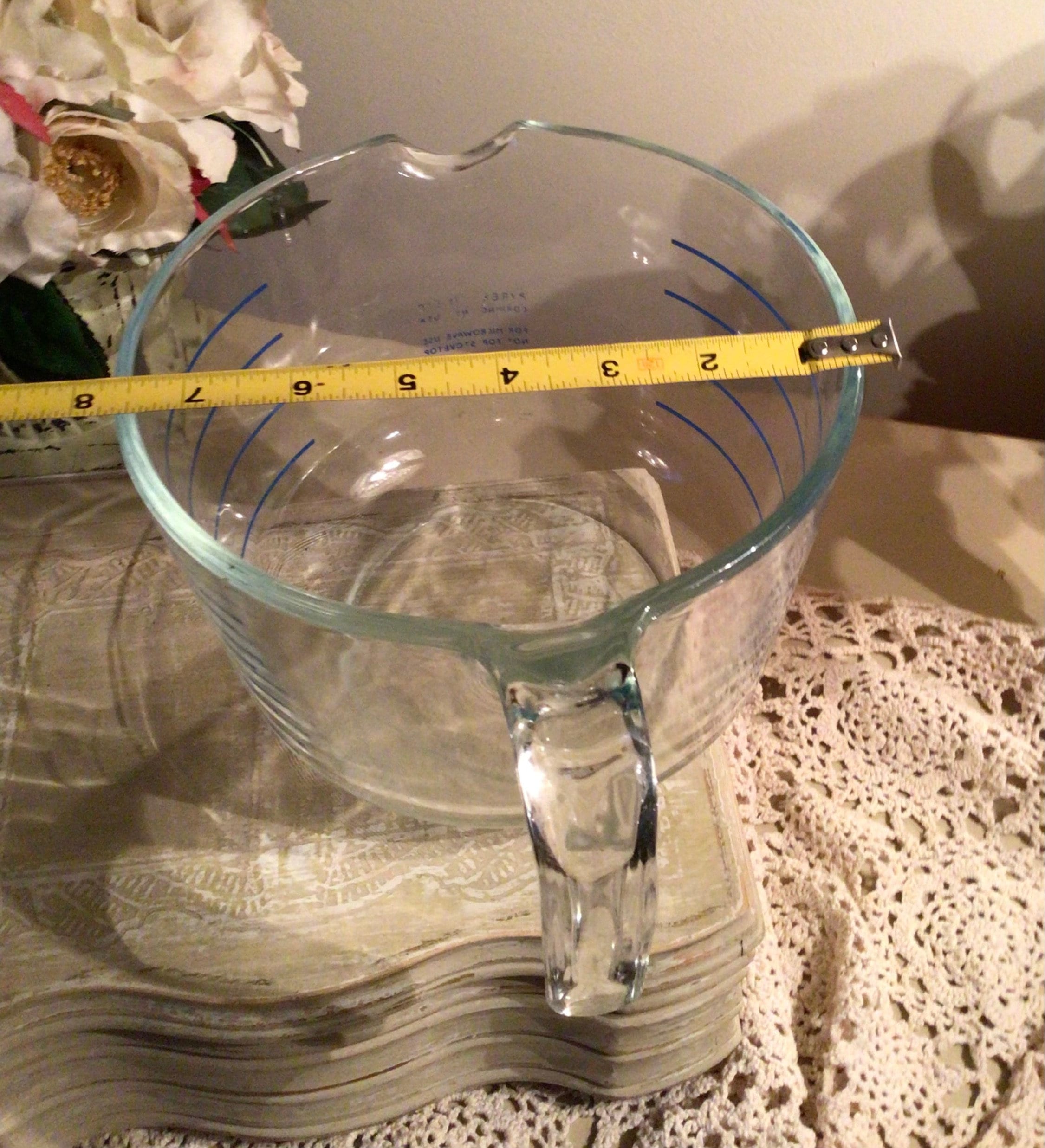PYREX 8 CUPS MEASURING Cup M-640 Corning,n.y. - Etsy