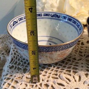 5 CHINESE RICE Bowls/soup Bowls/ Porcelain/asian Home Decor/ Oriental ...