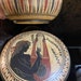ROUND GREEK BOX With Lid Hand Painted Apollo God by Greek Artigian ...