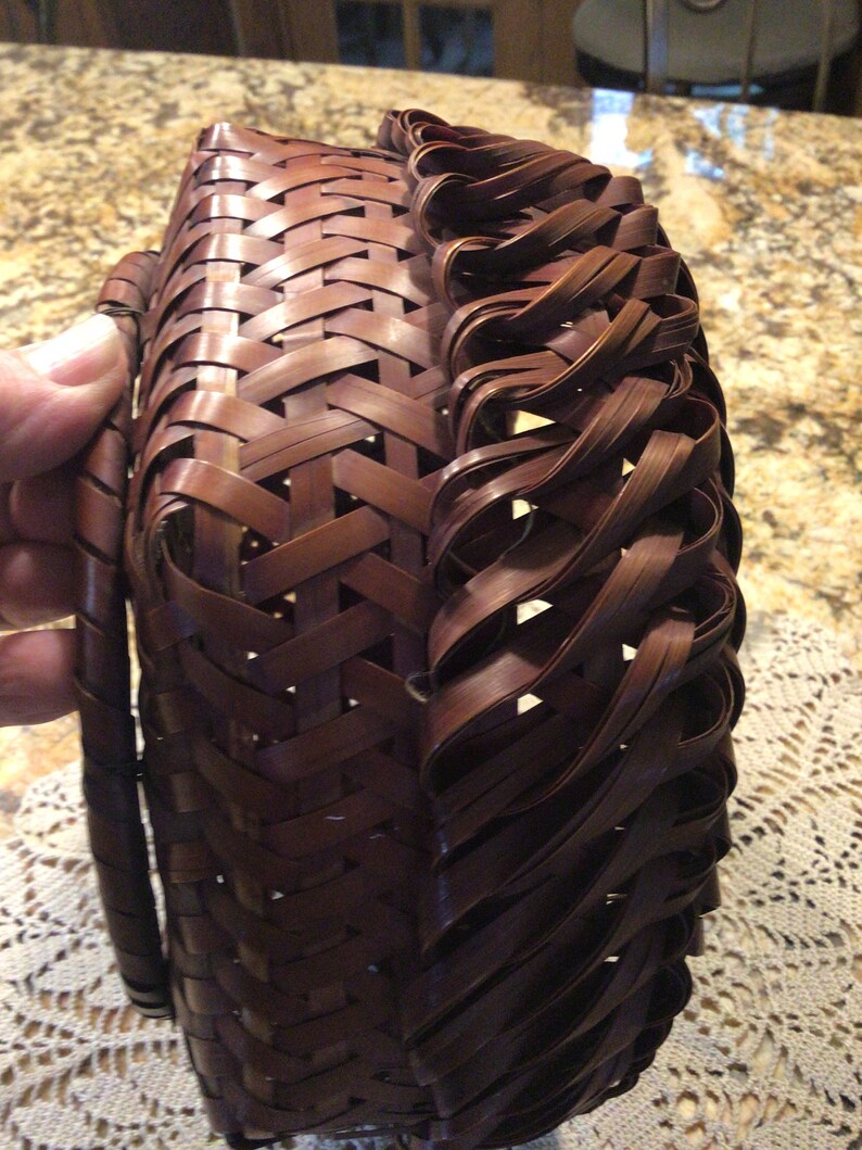 VINTAGE HEXAGON BASKET - Etsy