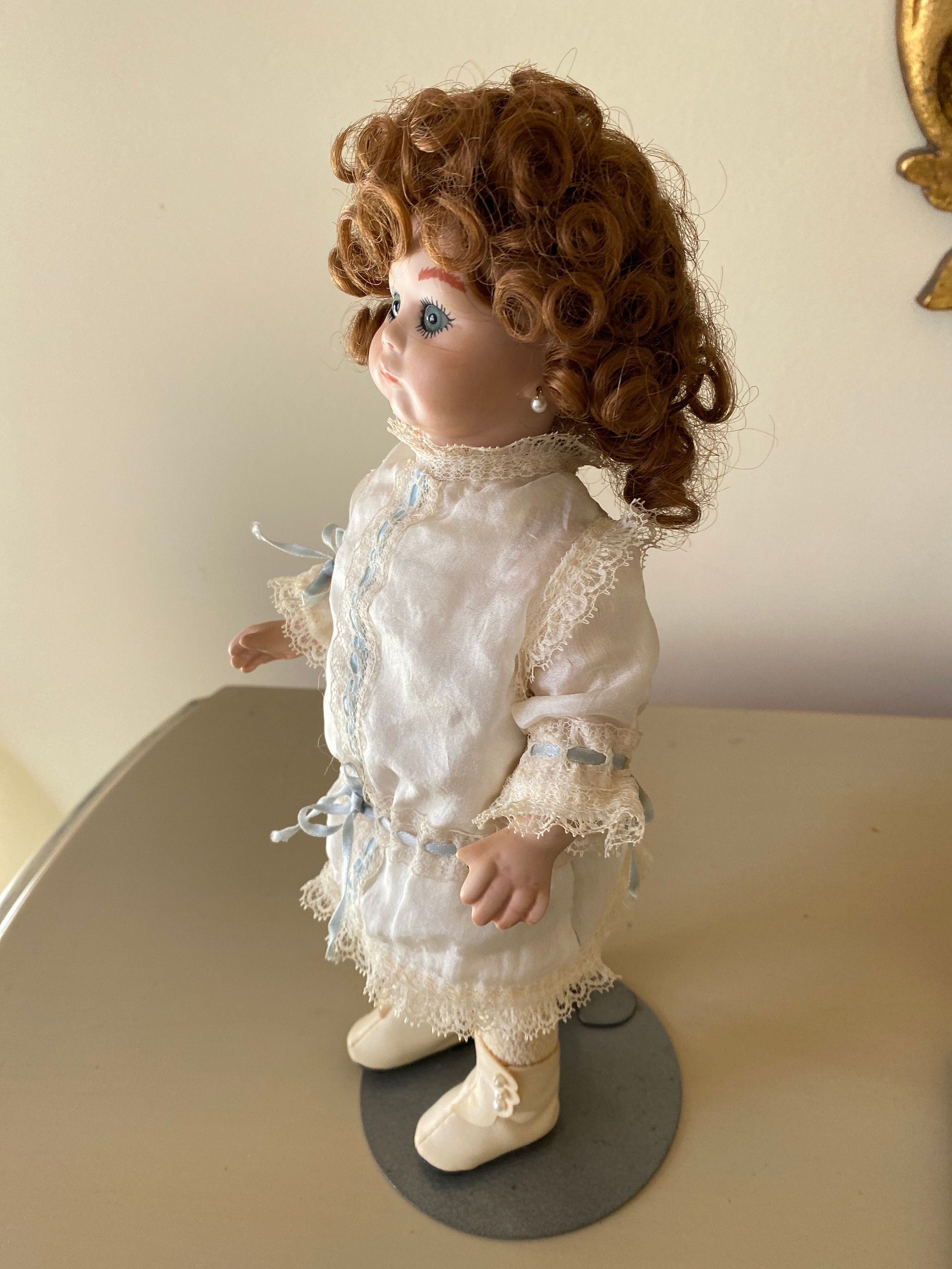 VINTAGE FRENCH DOLL Pouty 12 “ Tall - Etsy