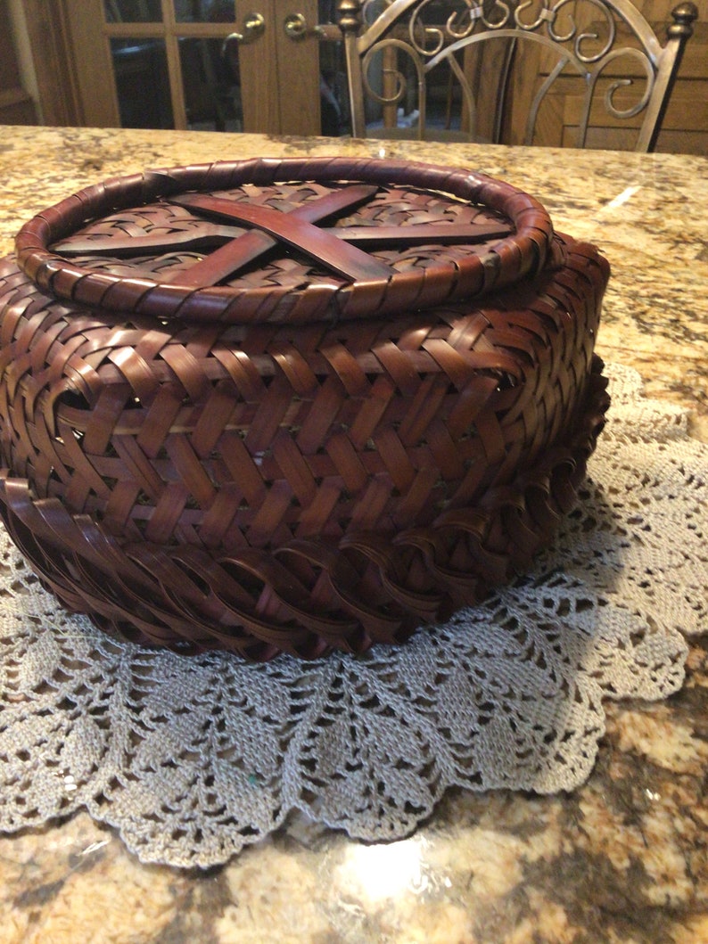 VINTAGE HEXAGON BASKET - Etsy