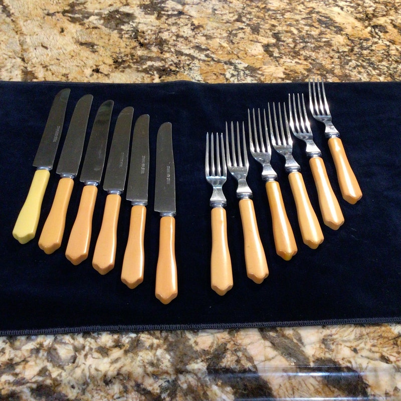 Bakelite Flatware - Etsy
