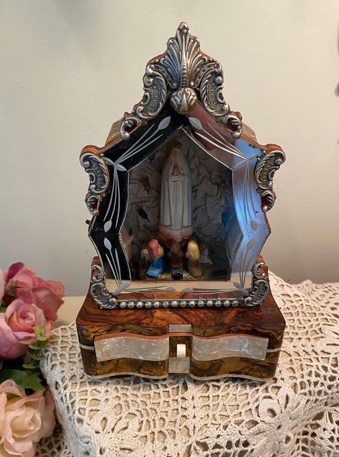 Vintage ORATORY of Our LADY of FATIMA/ Shrine/ Chapel/spirituality ...