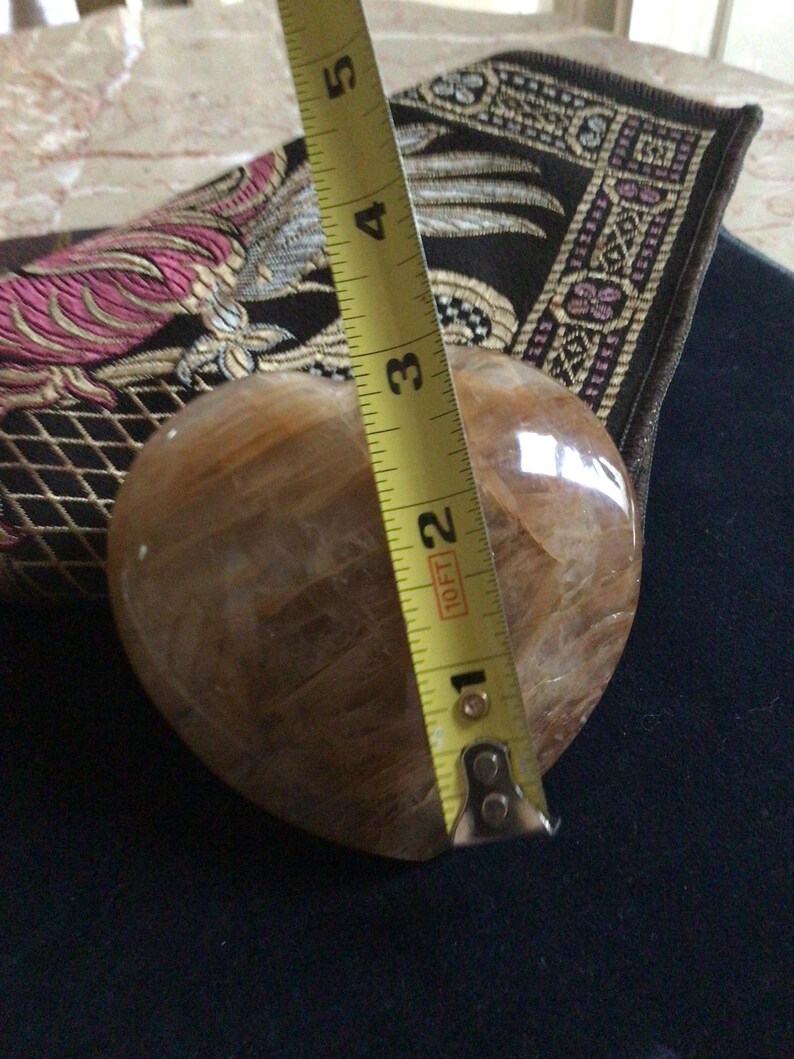 HEART Shaped HEMATOID QUARTZ- Metaphysical Balance Emotions,calm ...
