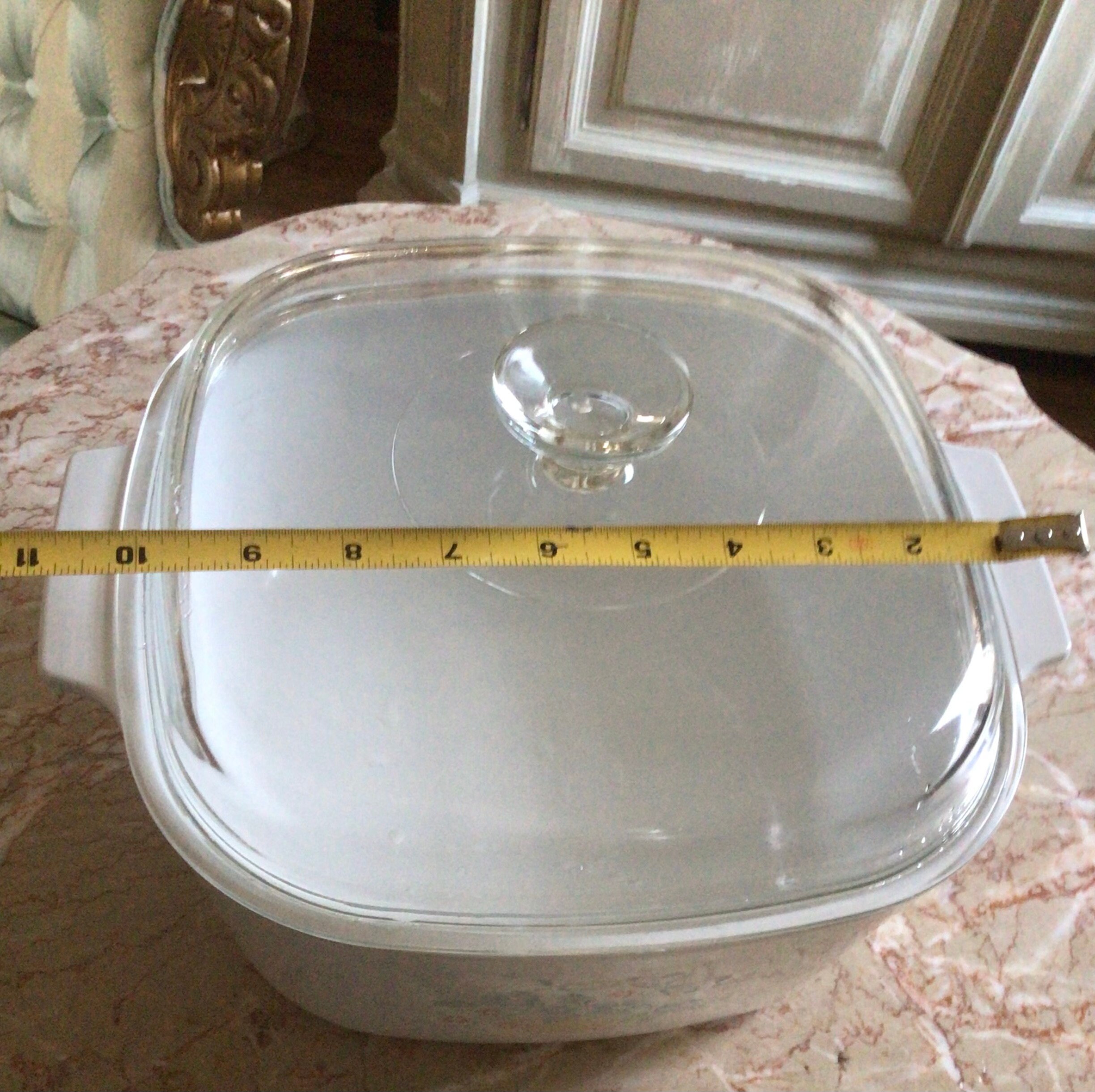 CORNING WARE VINTAGE Country Corn-flower Pattern / A-5-B 5 Liter ...