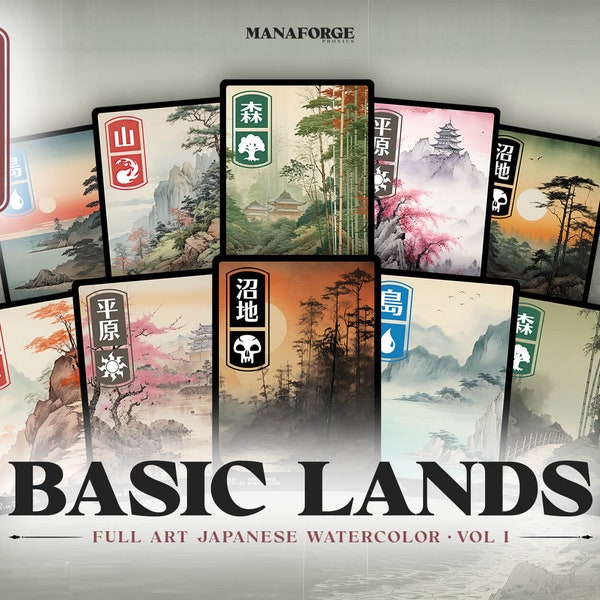 Mtg Proxy Lands - Etsy Australia