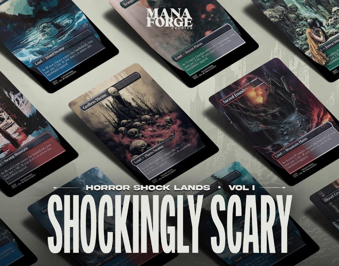 Proxies de Shock Land assustadoramente chocantes: conjunto completo de ...