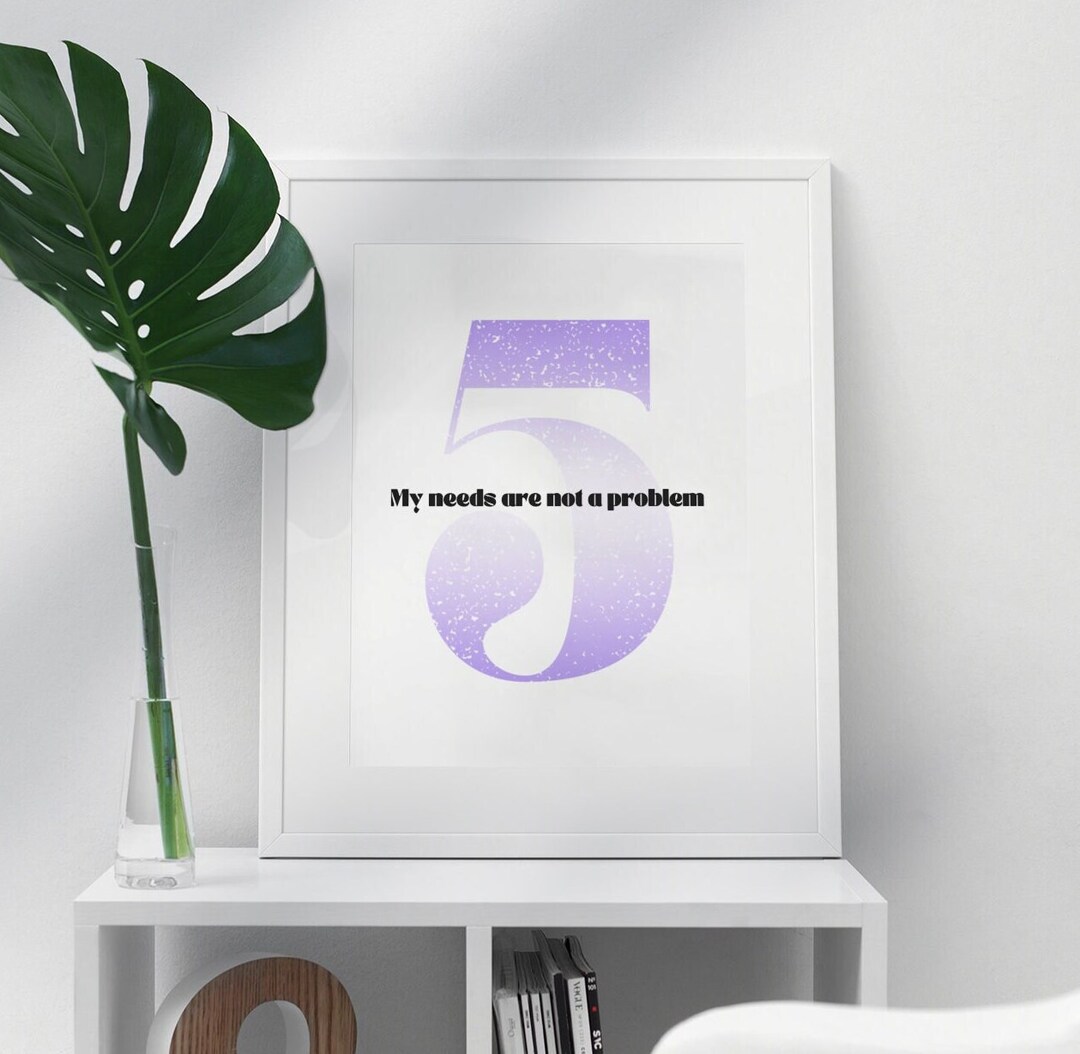 Enneagram Type 5 Wall Art Printable Investigator Digital Download - Etsy