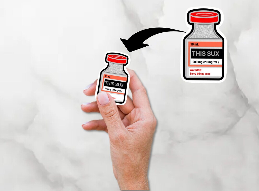 This Sux Anesthesia Drug Sticker 2.2, Succinylcholine, Succs - Etsy