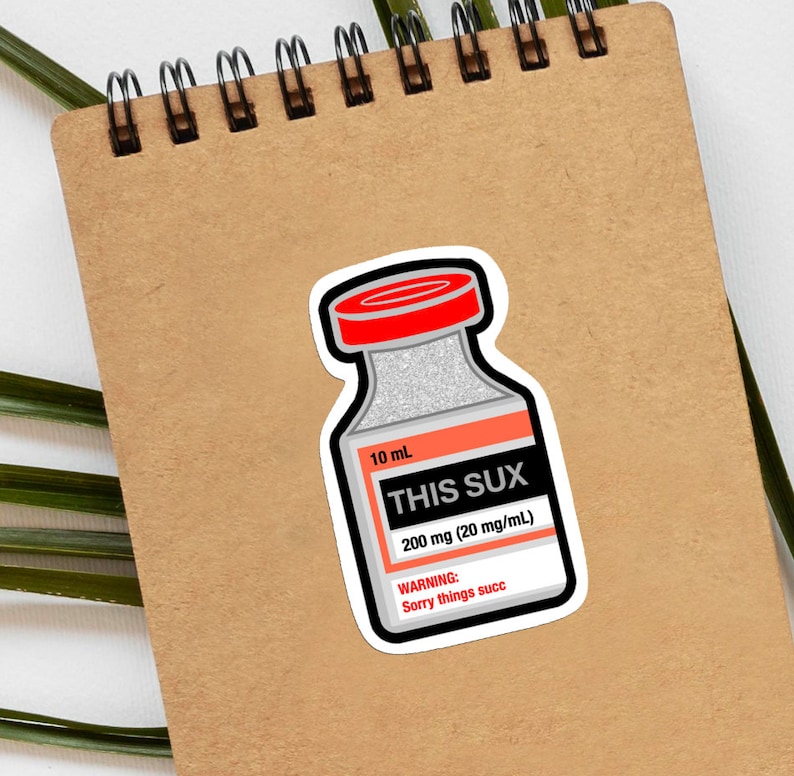 This Sux Anesthesia Drug Sticker 2.2 Succinylcholine - Etsy