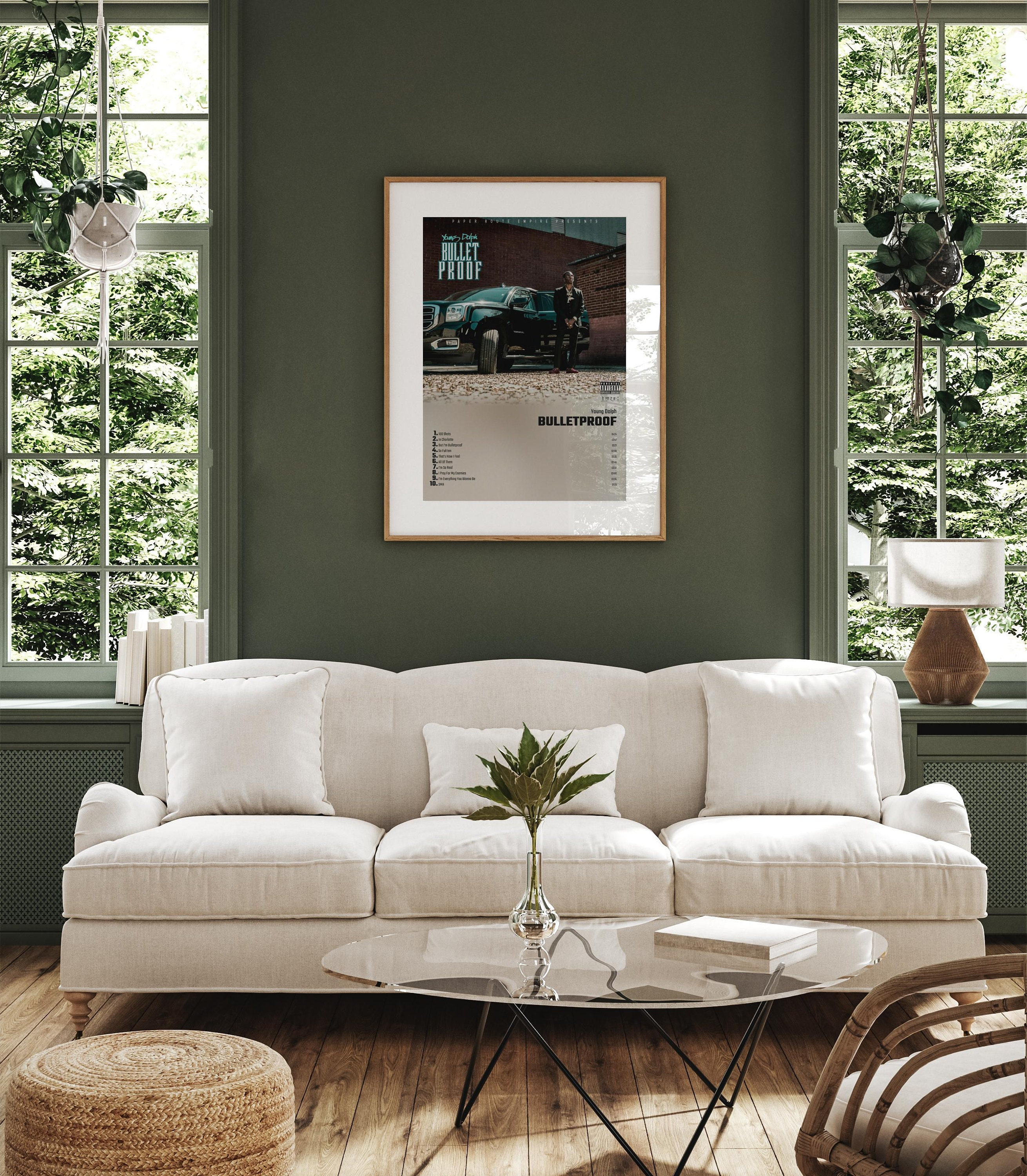 Young Dolph - Bulletproof Album Cover Poster sold by Damselfly | SKU ...