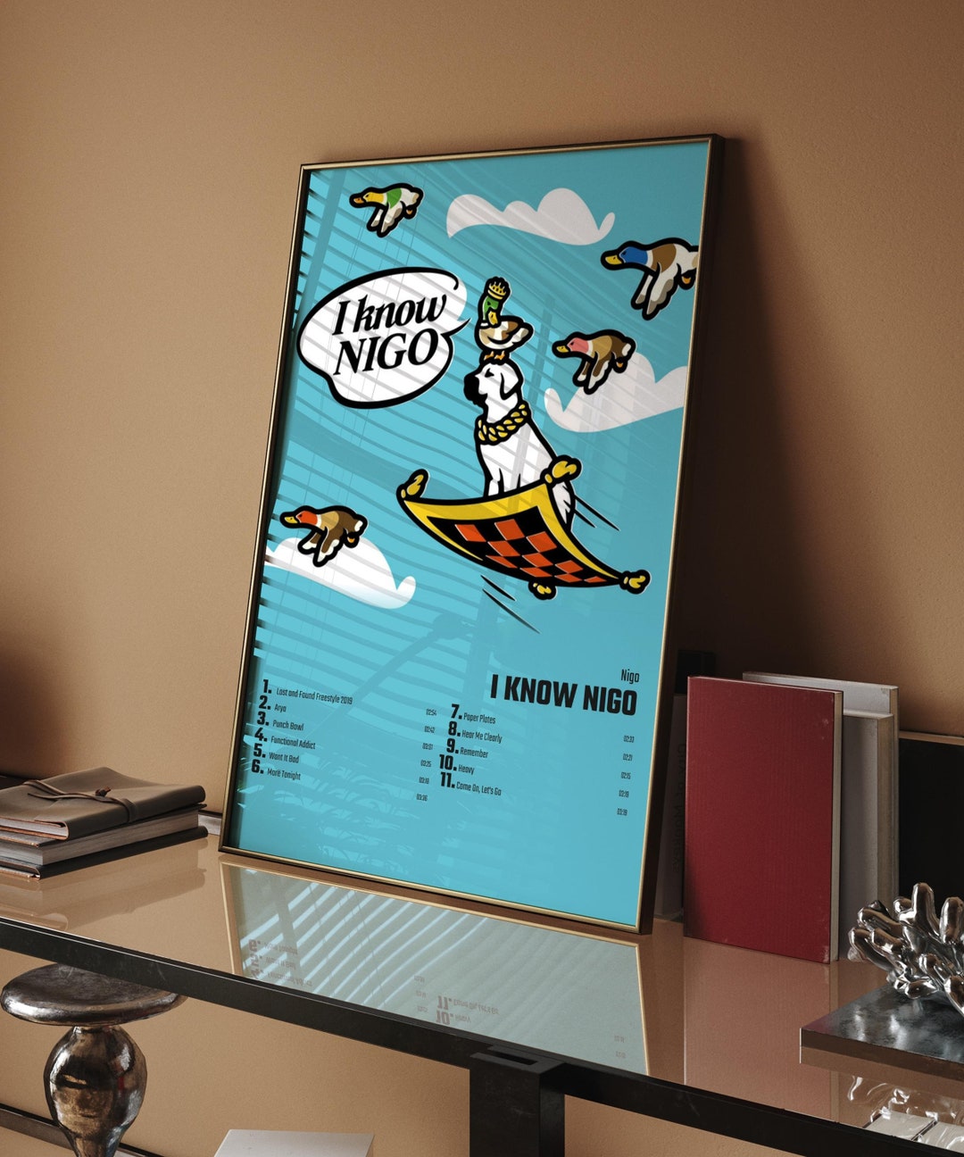 Nigo I Know Nigo Album Cover Poster for Home Wall Art - Etsy UK