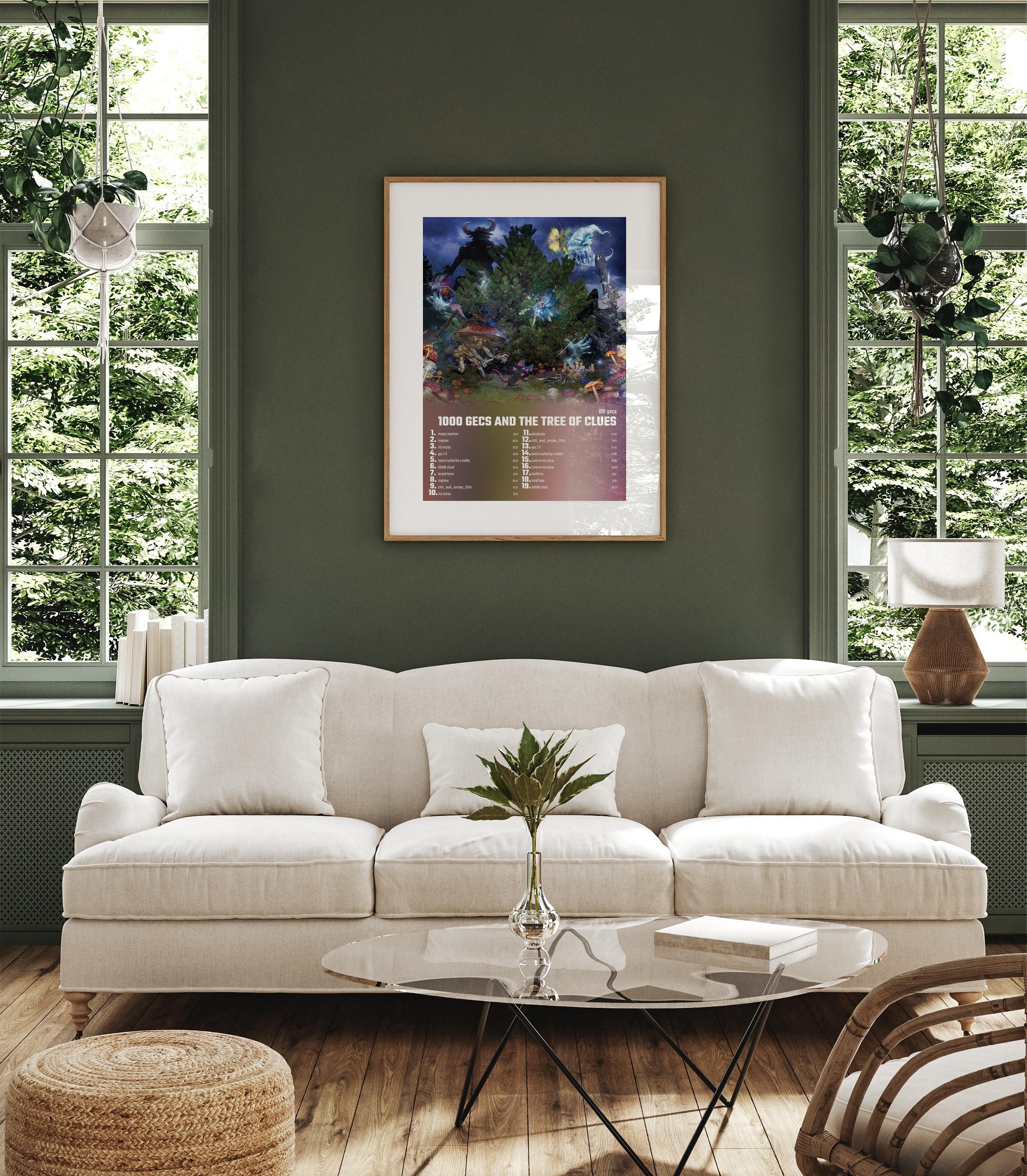 100 Gecs - 1000 Gecs And The Tree Of Clues Album Cover Poster Designed ...