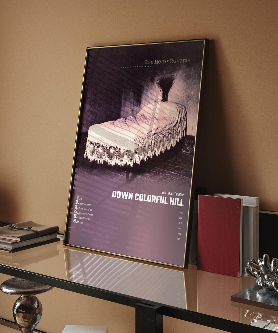 Red House Painters Down Colorful Hill Album Cover Poster for - Etsy UK