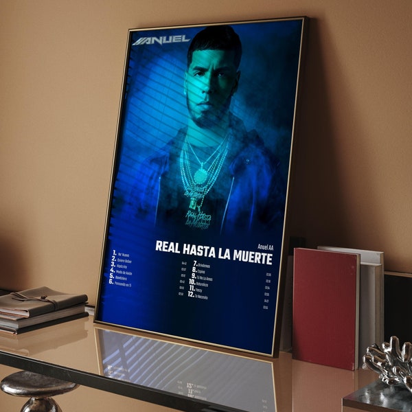 Anuel Album Poster - Etsy