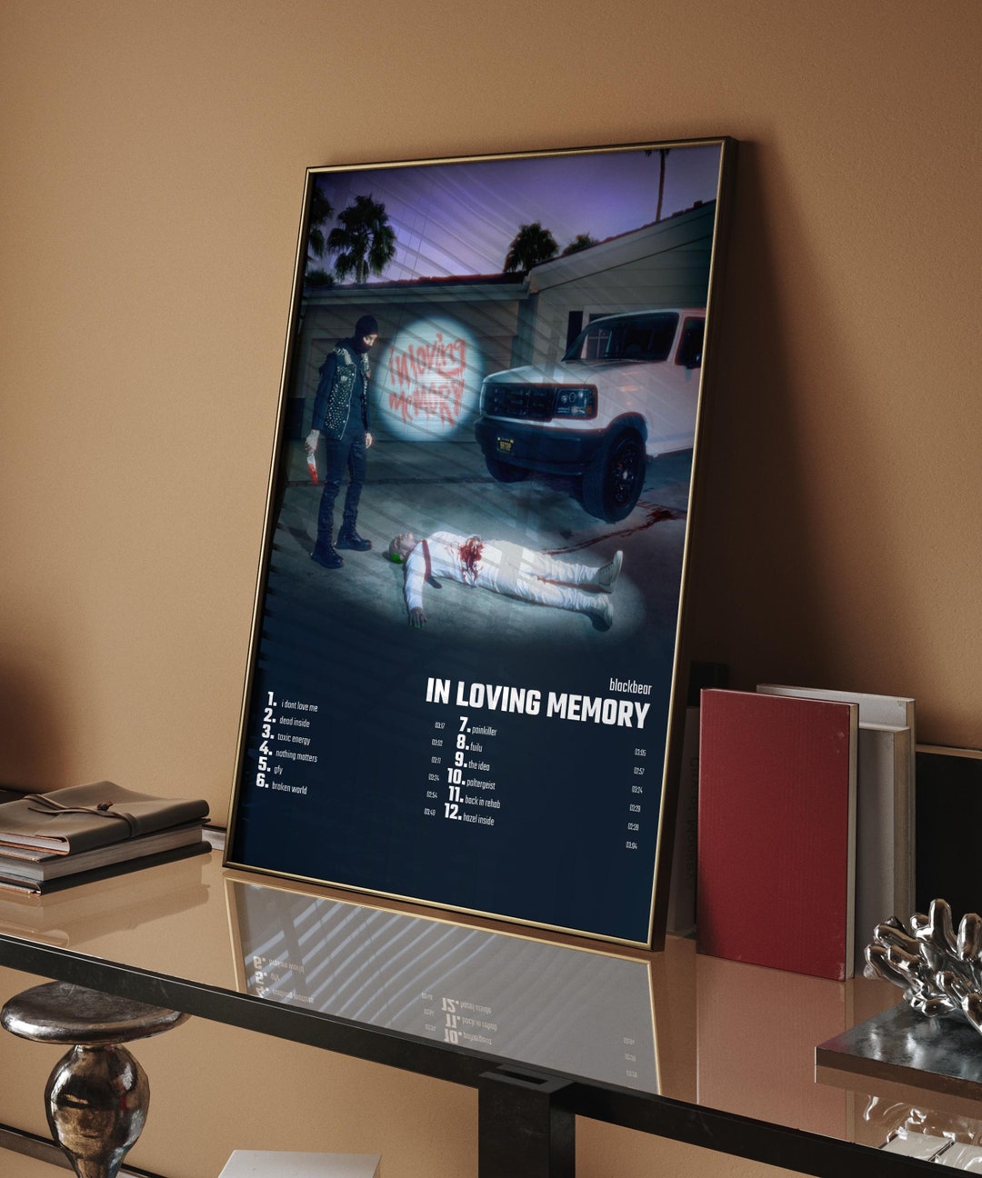 Blackbear in Loving Memory Album Cover Poster for Home Wall - Etsy UK