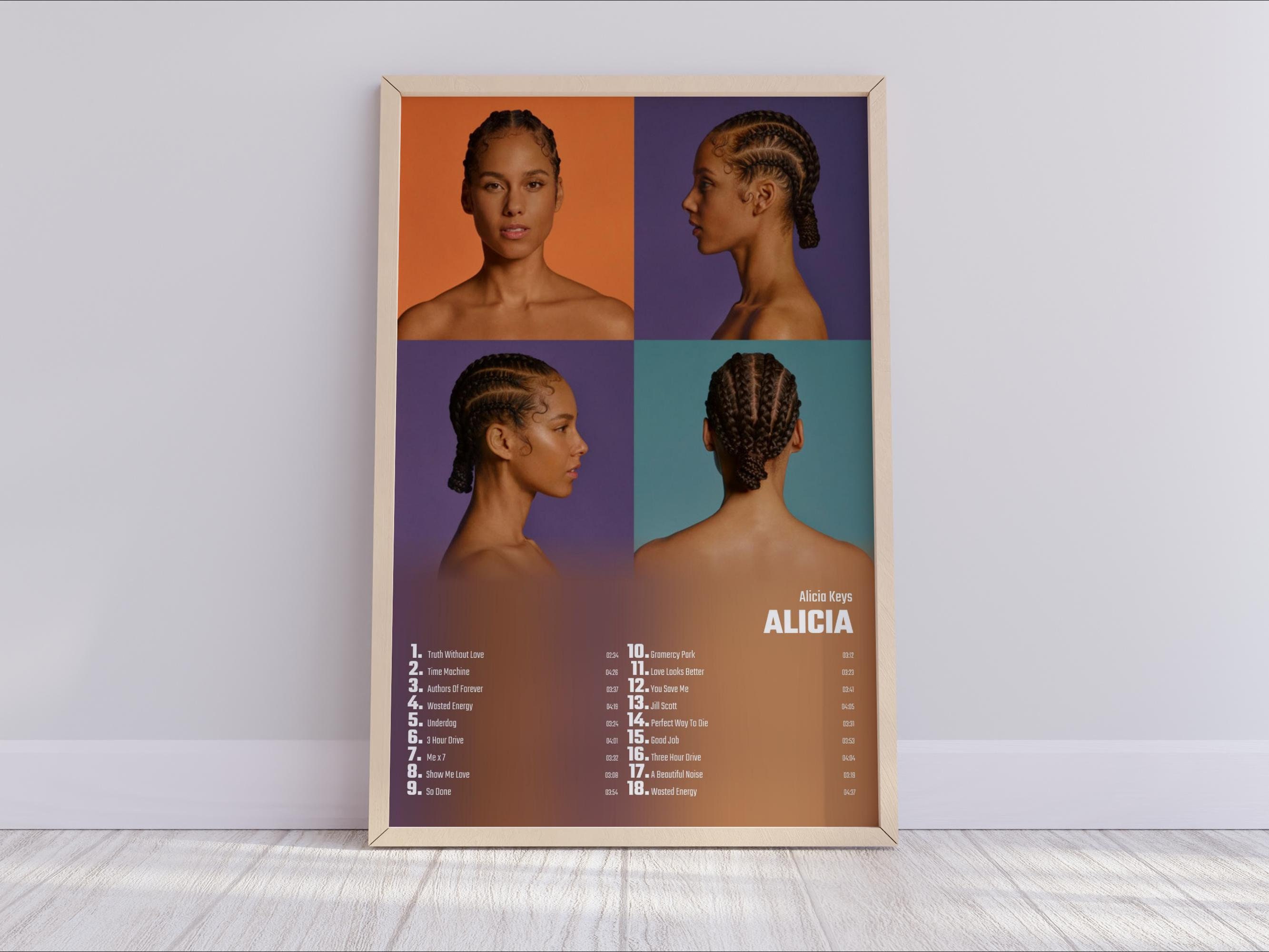 Alicia Keys - Alicia Album Cover Poster sold by EriAnderson | SKU ...