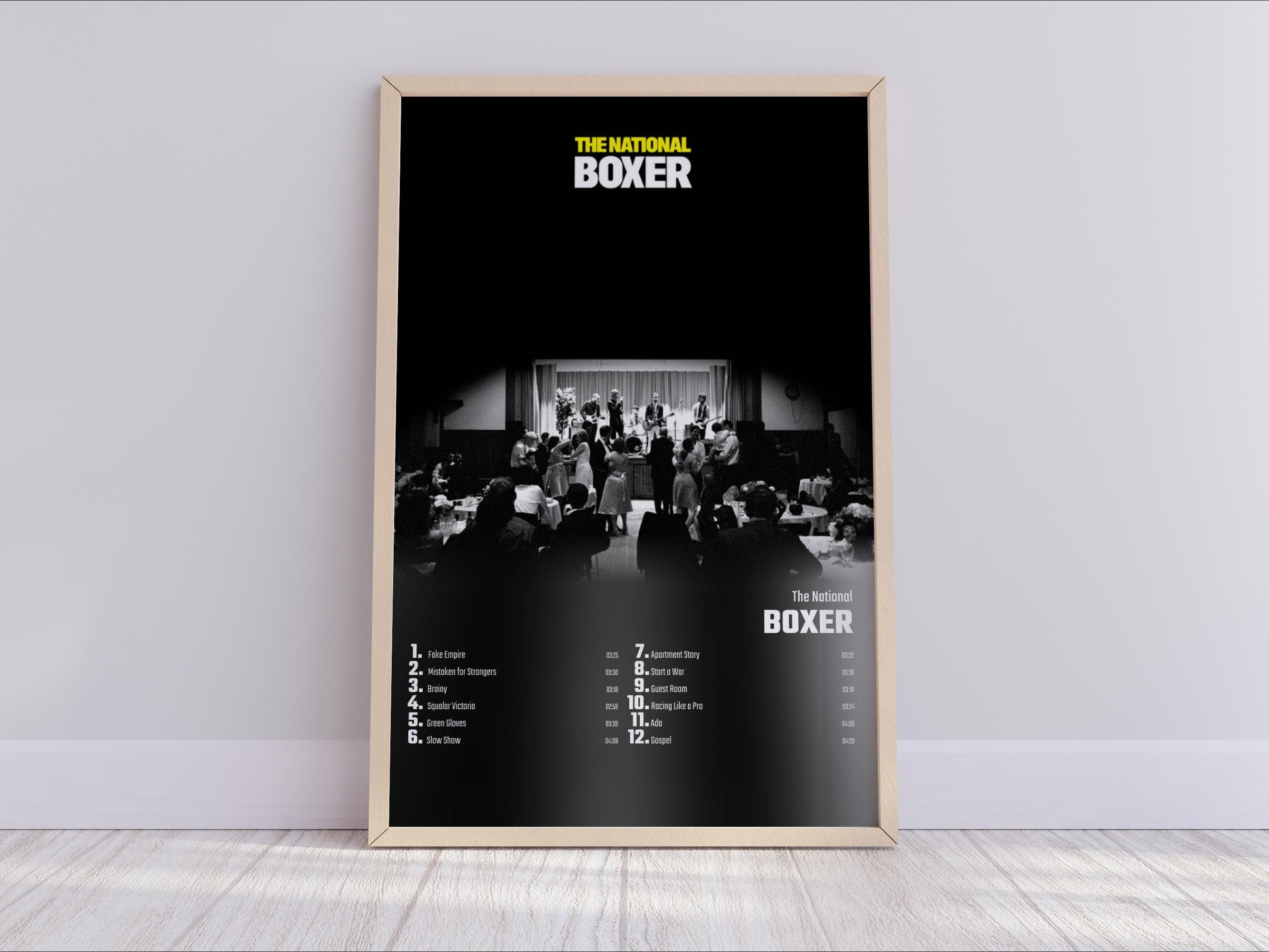 The National - Boxer Album Cover Poster For Home Wall Art sold by ...
