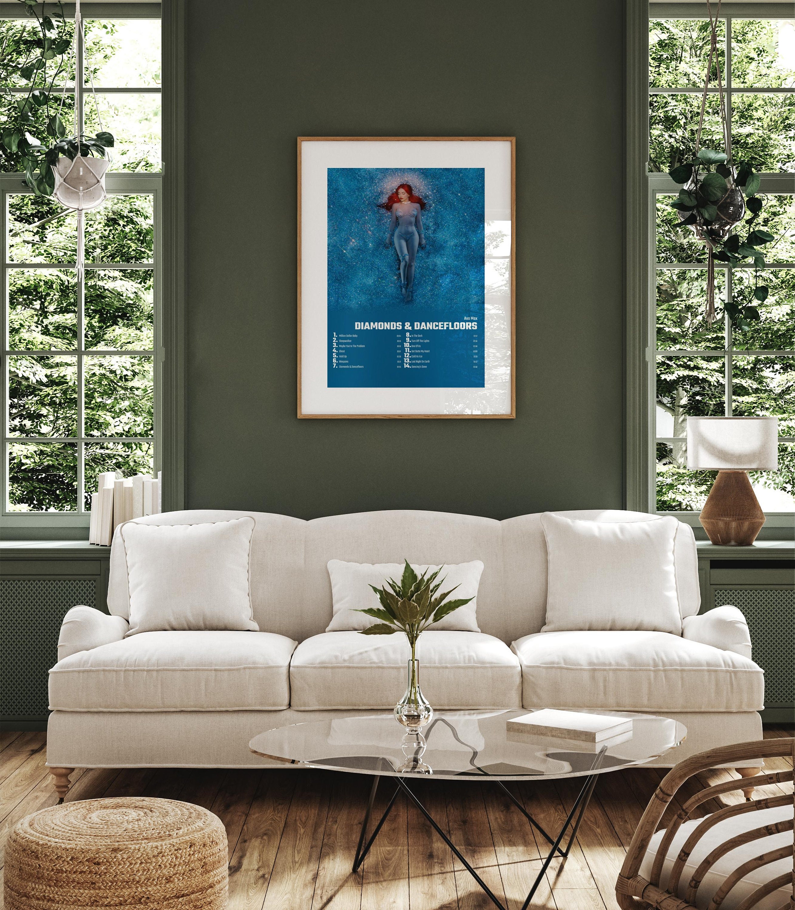 Ava Max - Diamonds & Dancefloors | Album Cover Poster For Home Wall Art ...