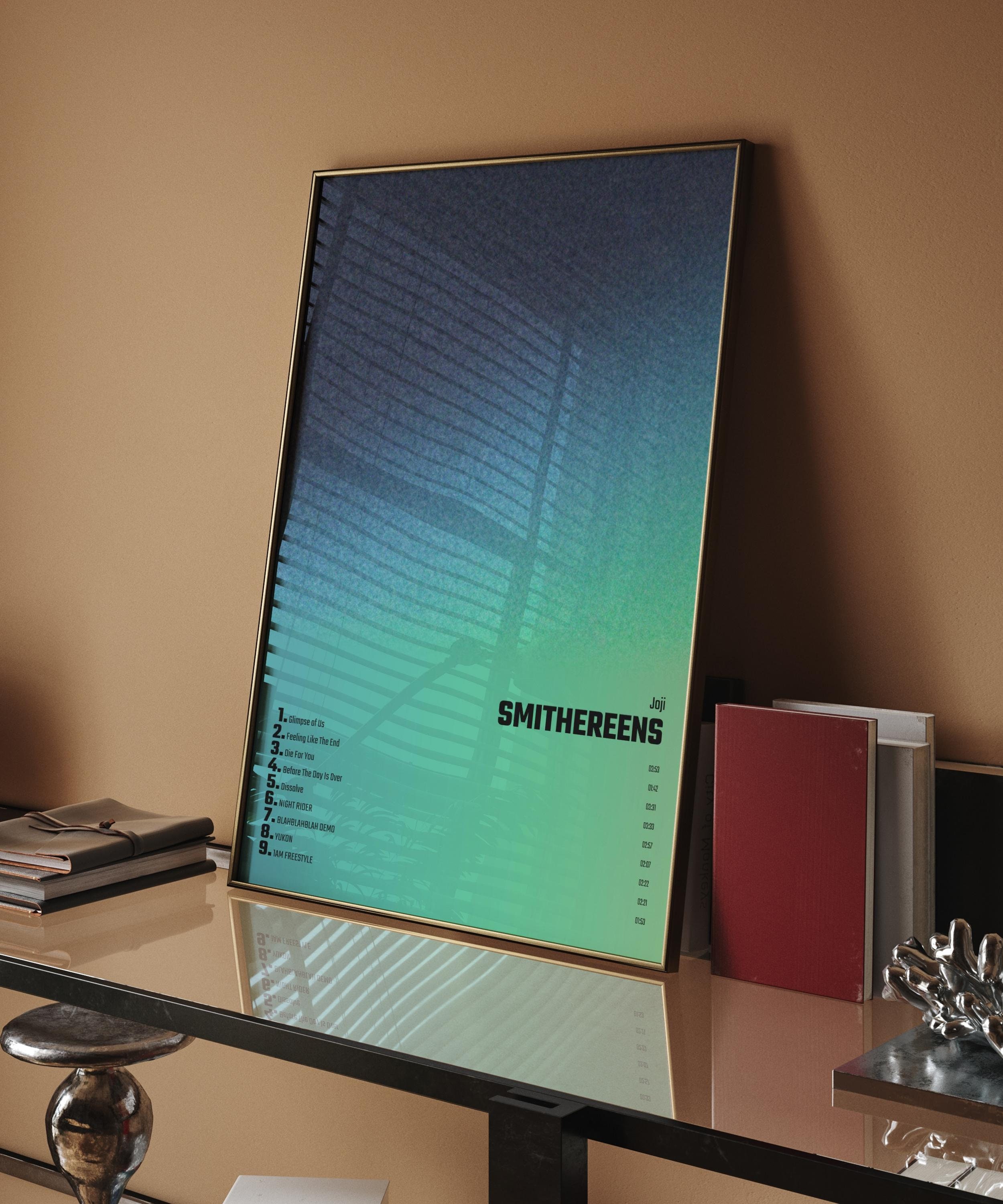 Joji SMITHEREENS Album Cover Poster for Home Wall Art - Etsy