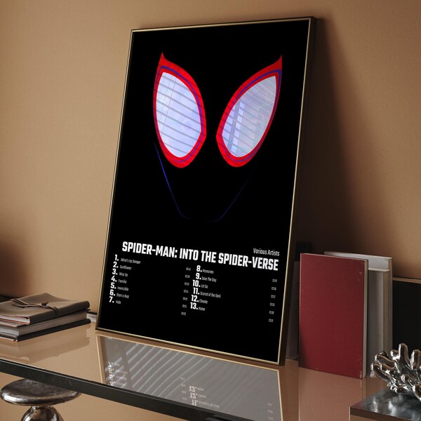 Spider Verse Album Cover - Etsy