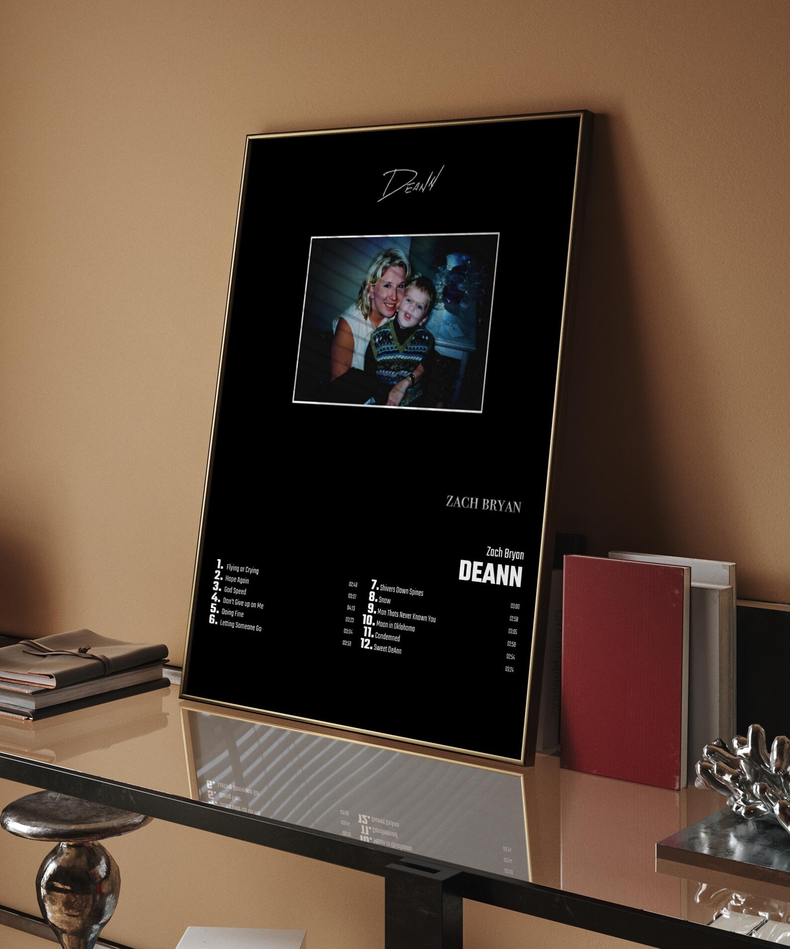 Zach Bryan Deann Album Cover Poster for Home Wall Art - Etsy Australia