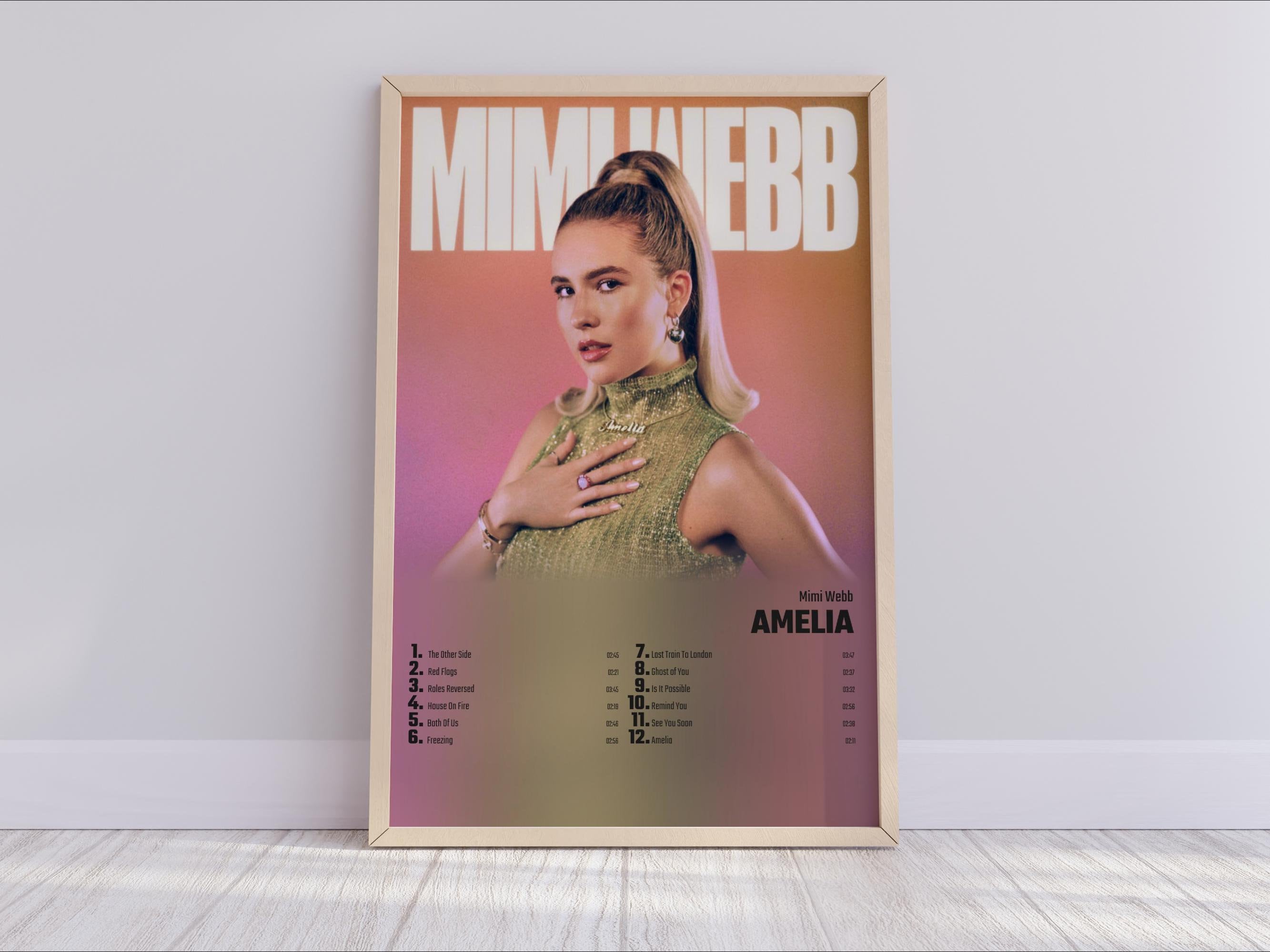 Mimi Webb - Amelia Album Cover Poster sold by Blast of Vapors | SKU ...