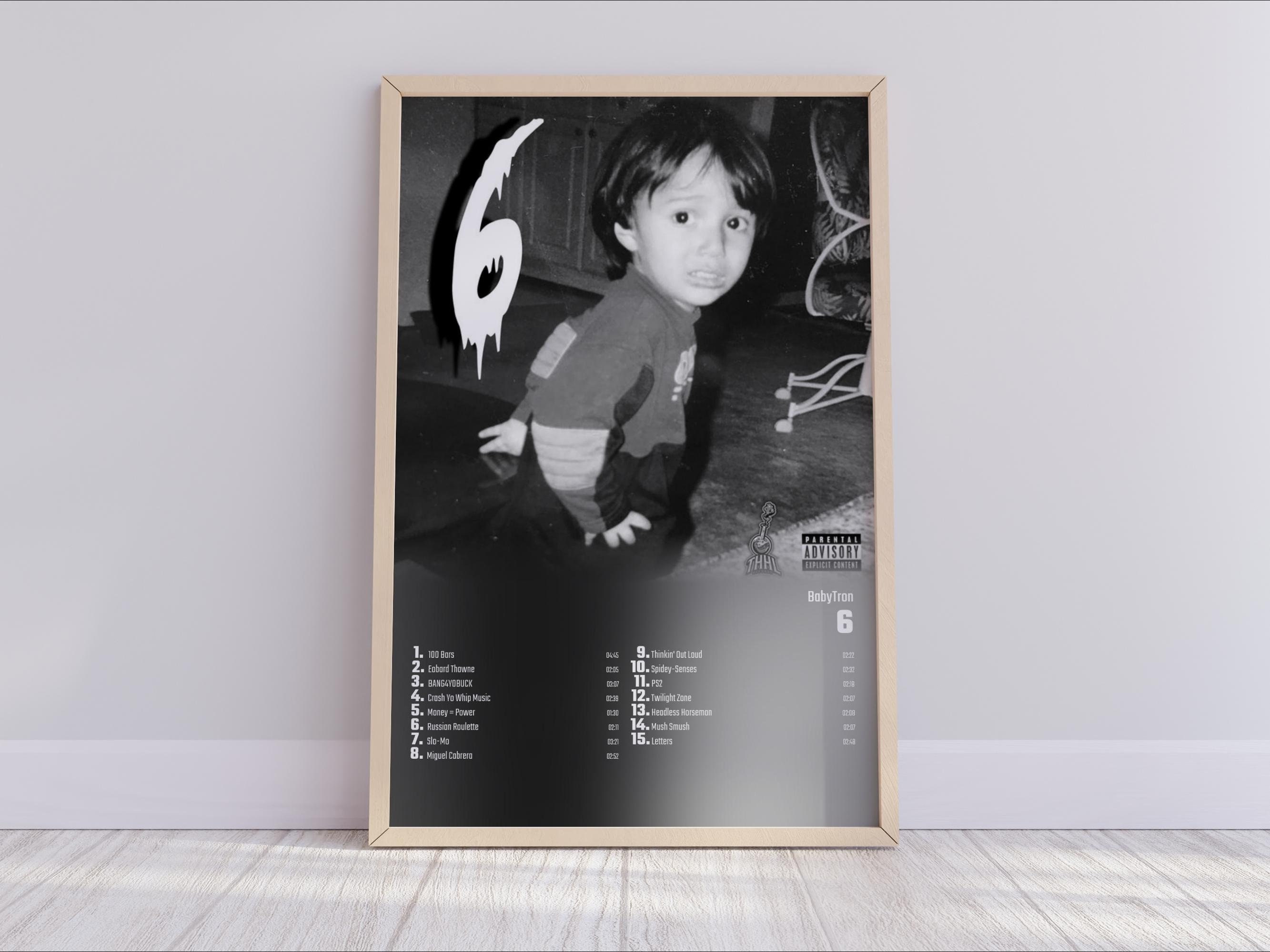 BabyTron - 6 Album Cover Poster sold by Neyla Spoonbill | SKU 55392759 ...