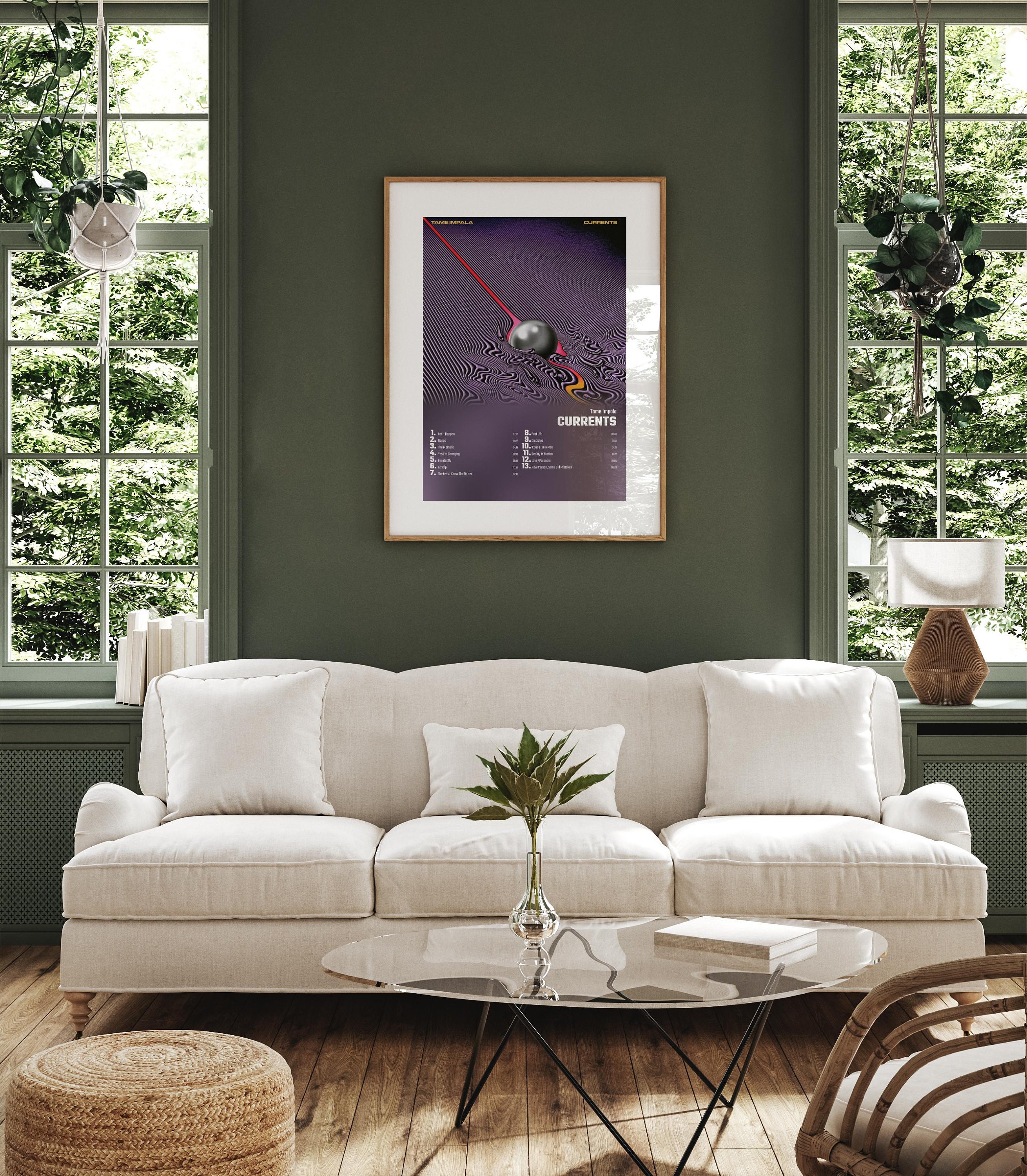 Tame Impala - Currents | Album Cover Poster For Home Wall Art sold by ...