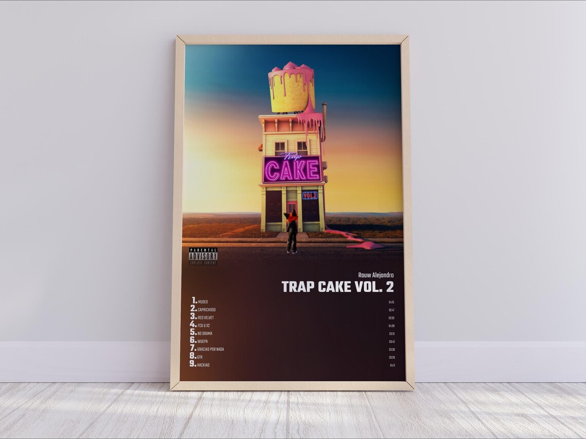 Rauw Alejandro Trap Cake Vol 2 Album Cover Poster for Home - Etsy Rauw Alejandro Trap Cake Vol 2 Album Cover Poster for Home - Etsy