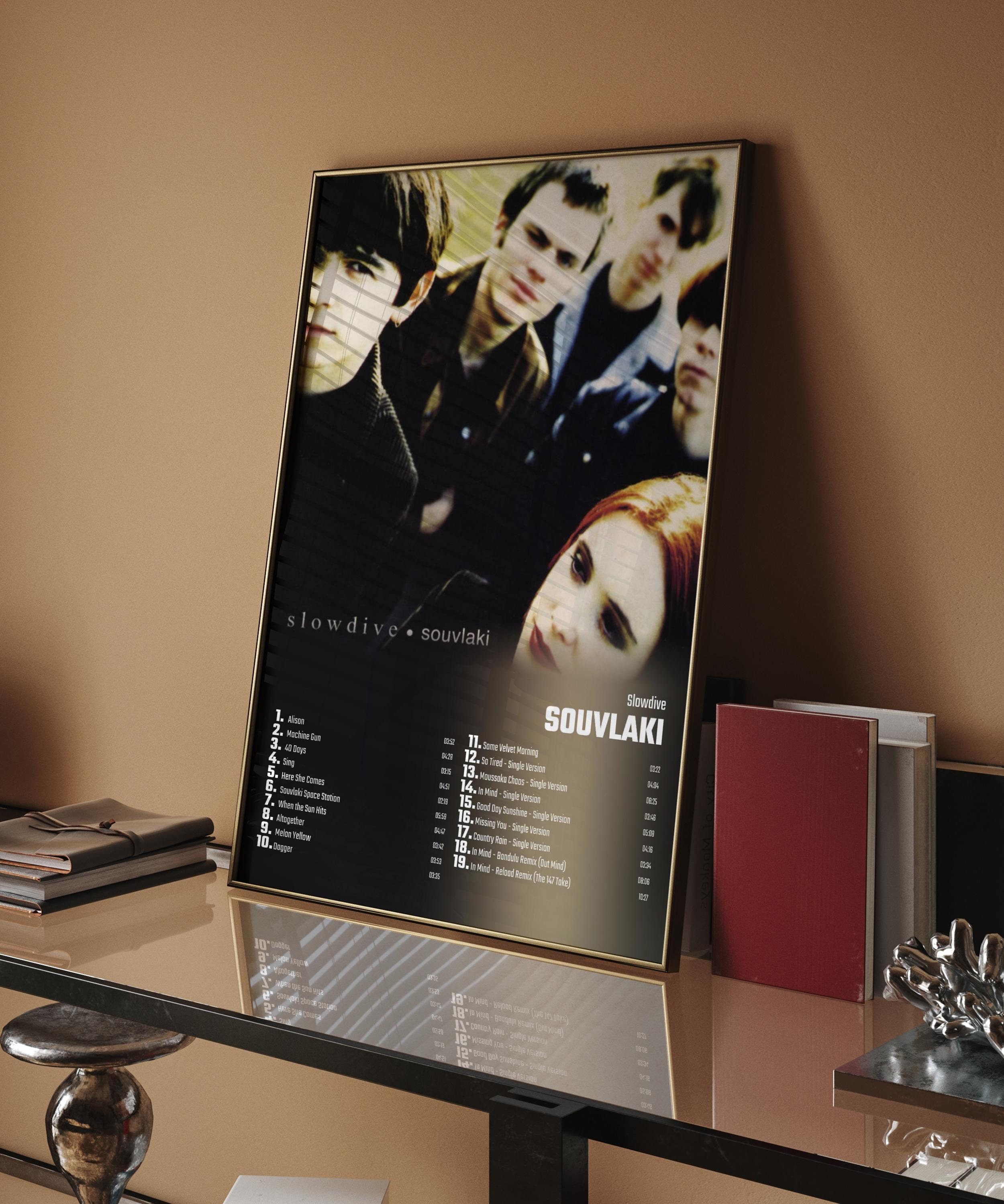 Slowdive Souvlaki Album Cover Poster for Home Wall Art - Etsy Australia