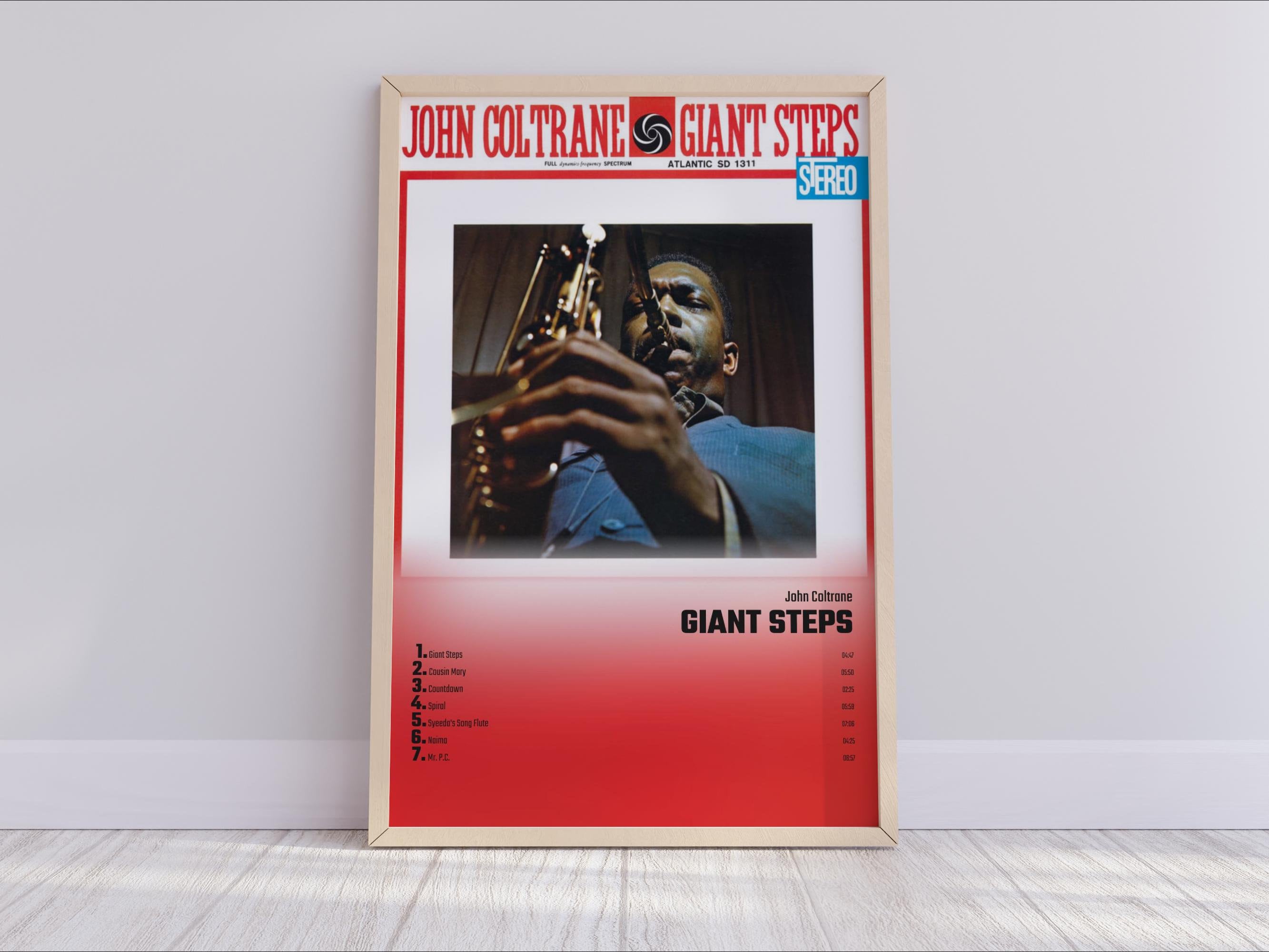 John Coltrane - Giant Steps Album Cover Poster sold by Fraction Lesli | SKU 55412534 | 55% OFF ...