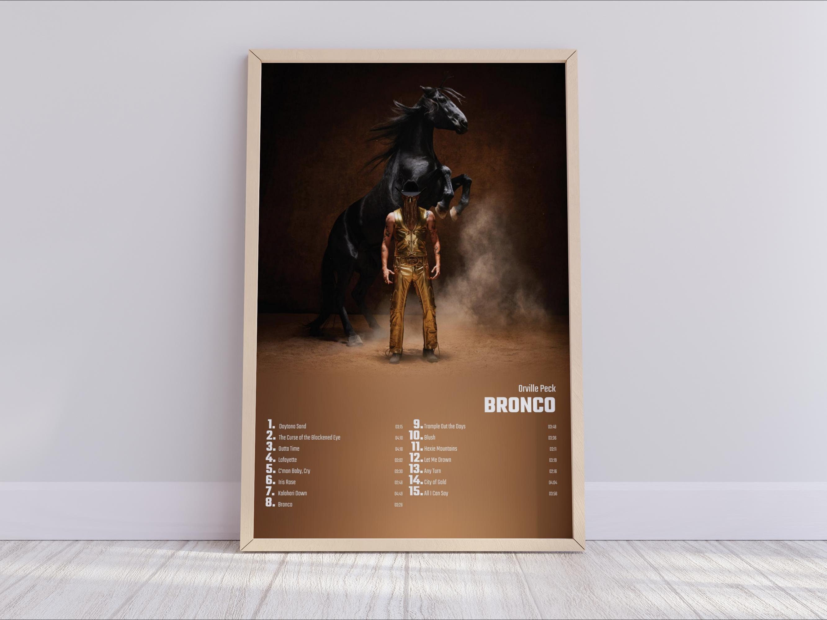 Orville Peck - Bronco Album Cover Poster For Home Wall Art sold by ...
