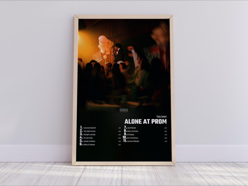 Tory Lanez Alone at Prom Album Cover Poster for Home Wall - Etsy