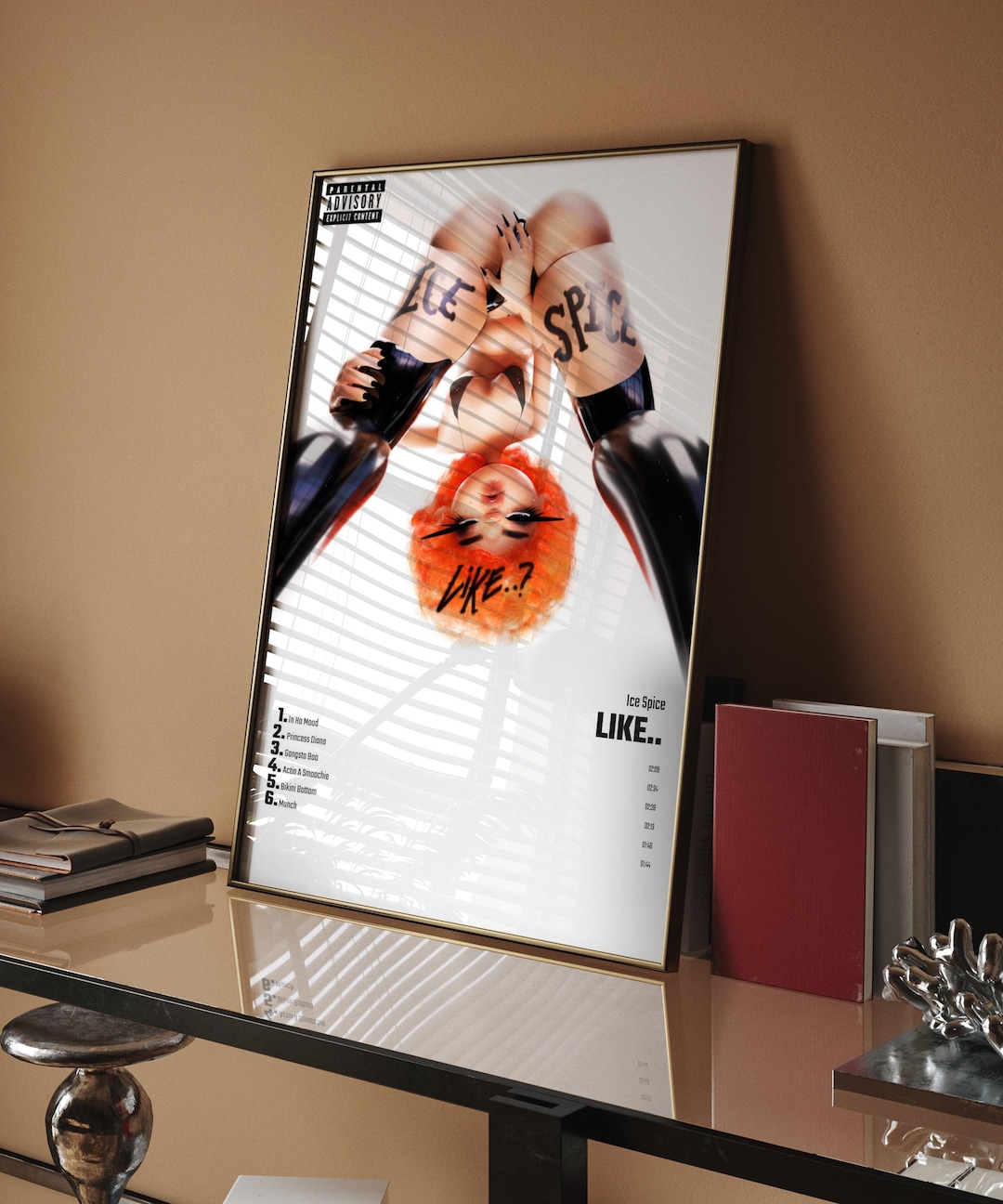 Ice Spice Like.. Album Cover Poster for Home Wall Art - Etsy Australia