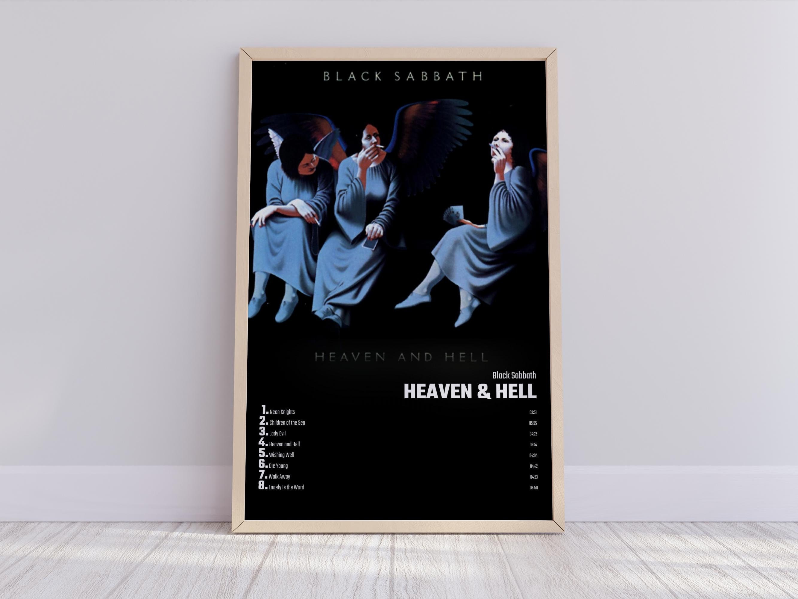 Black Sabbath - Heaven Hell | Album Cover Poster sold by Sailfish ...
