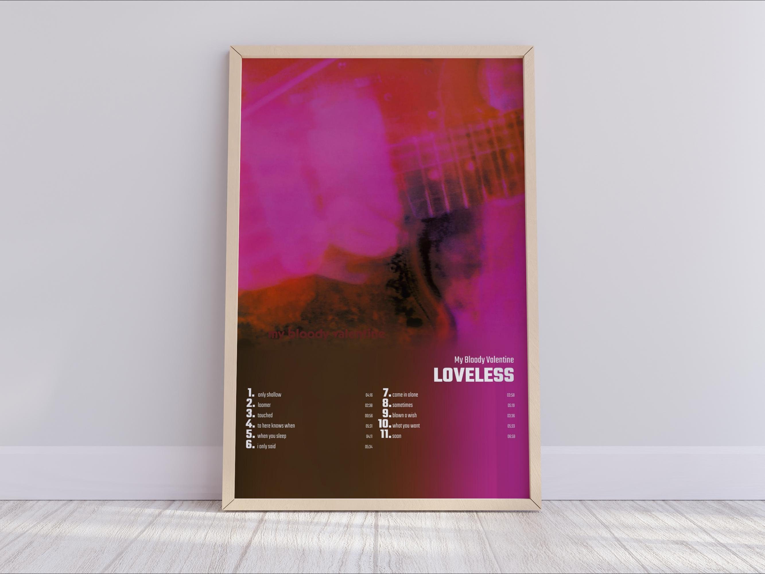 My Bloody Valentine - Loveless Album Cover Poster sold by Shantell ...