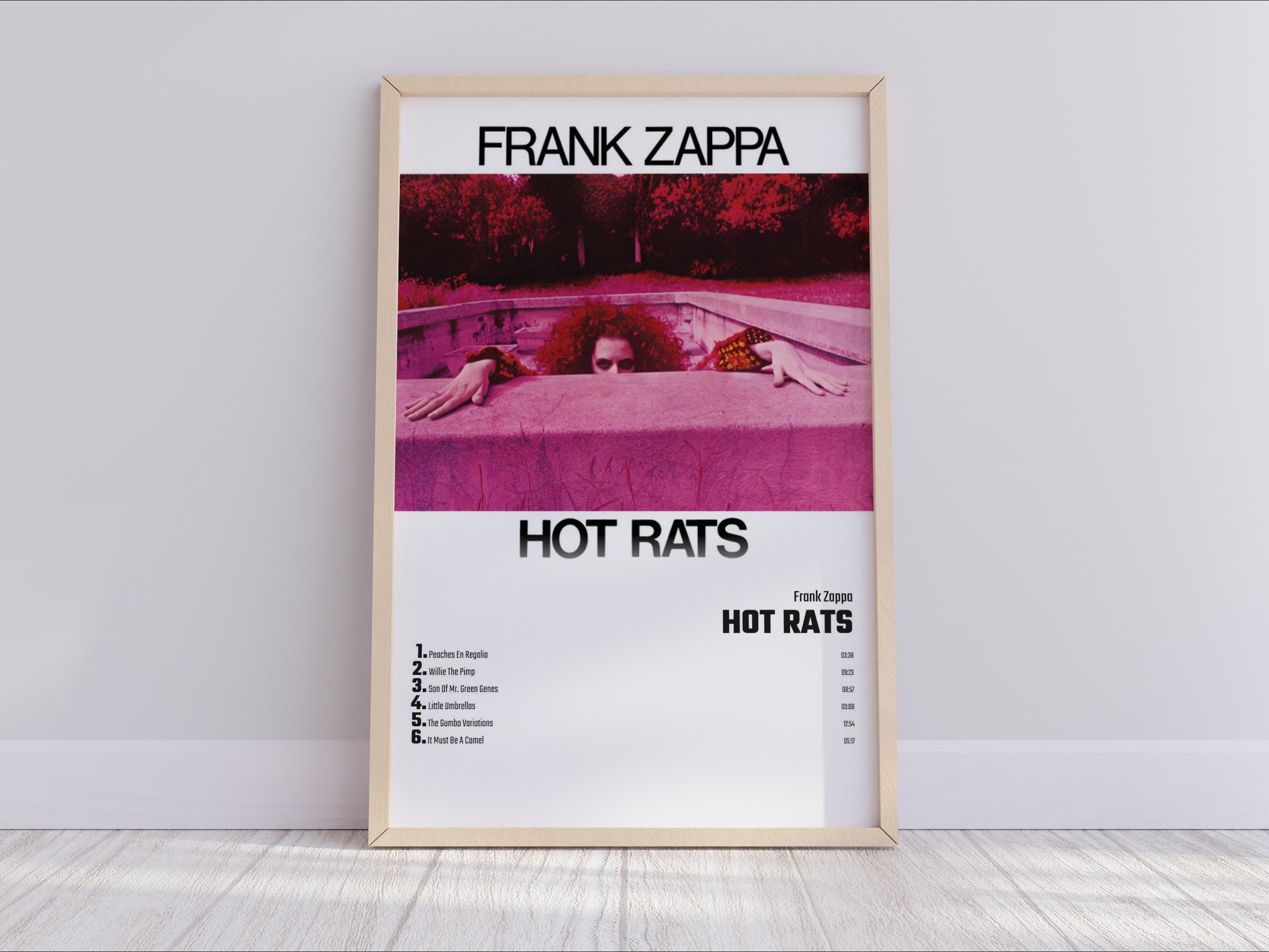 Frank Zappa - Hot Rats Album Cover Poster