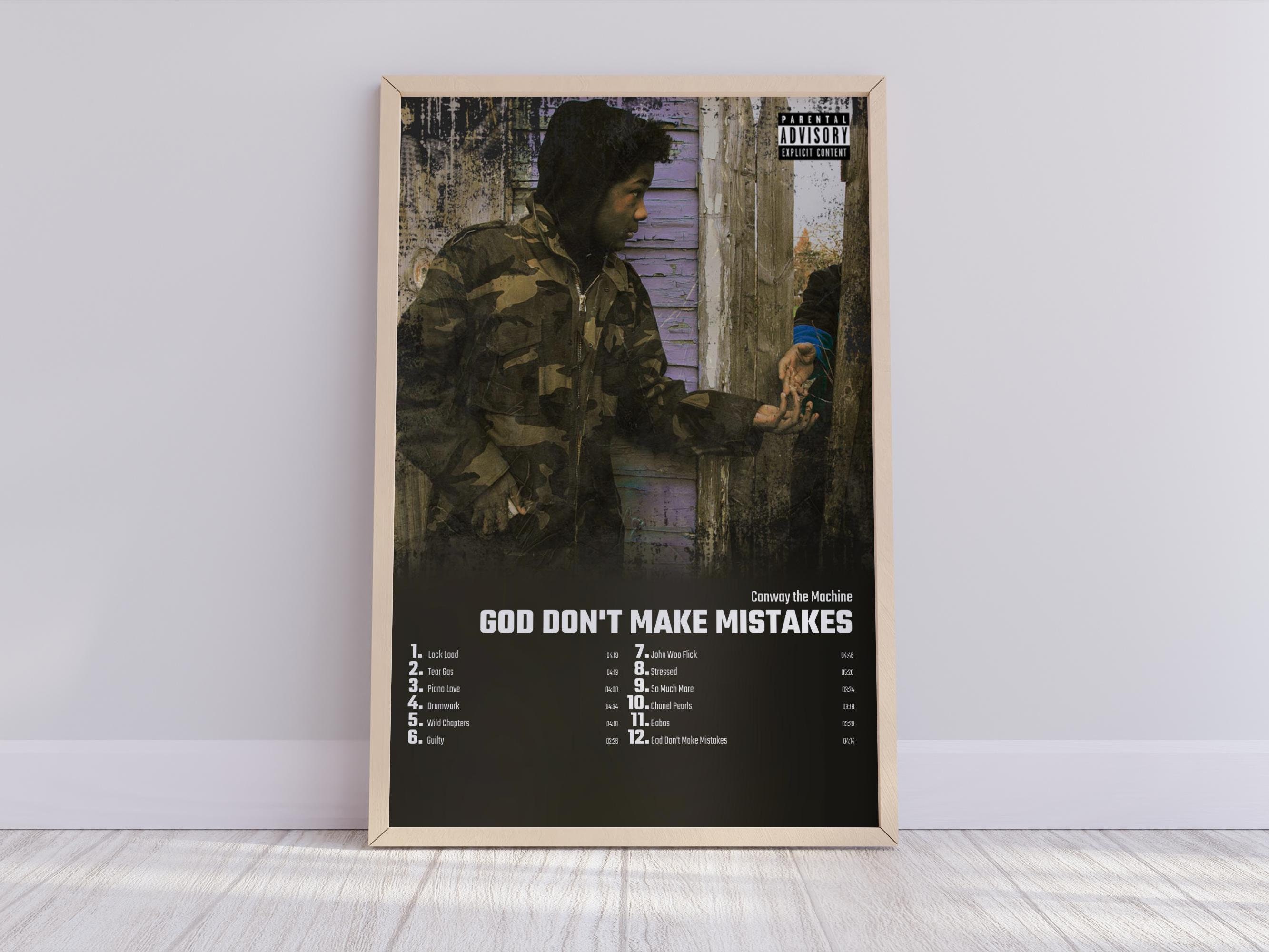 Conway the Machine - God Don't Make Mistakes Album Cover Poster For ...