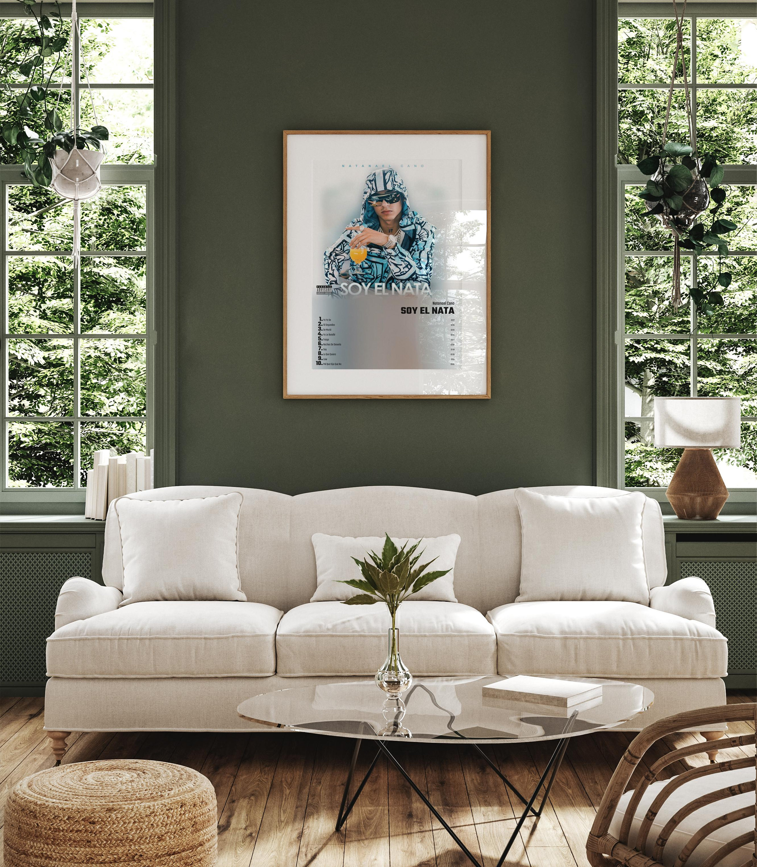 Natanael Cano - Soy El Nata Album Cover Poster For Home Wall Art sold ...