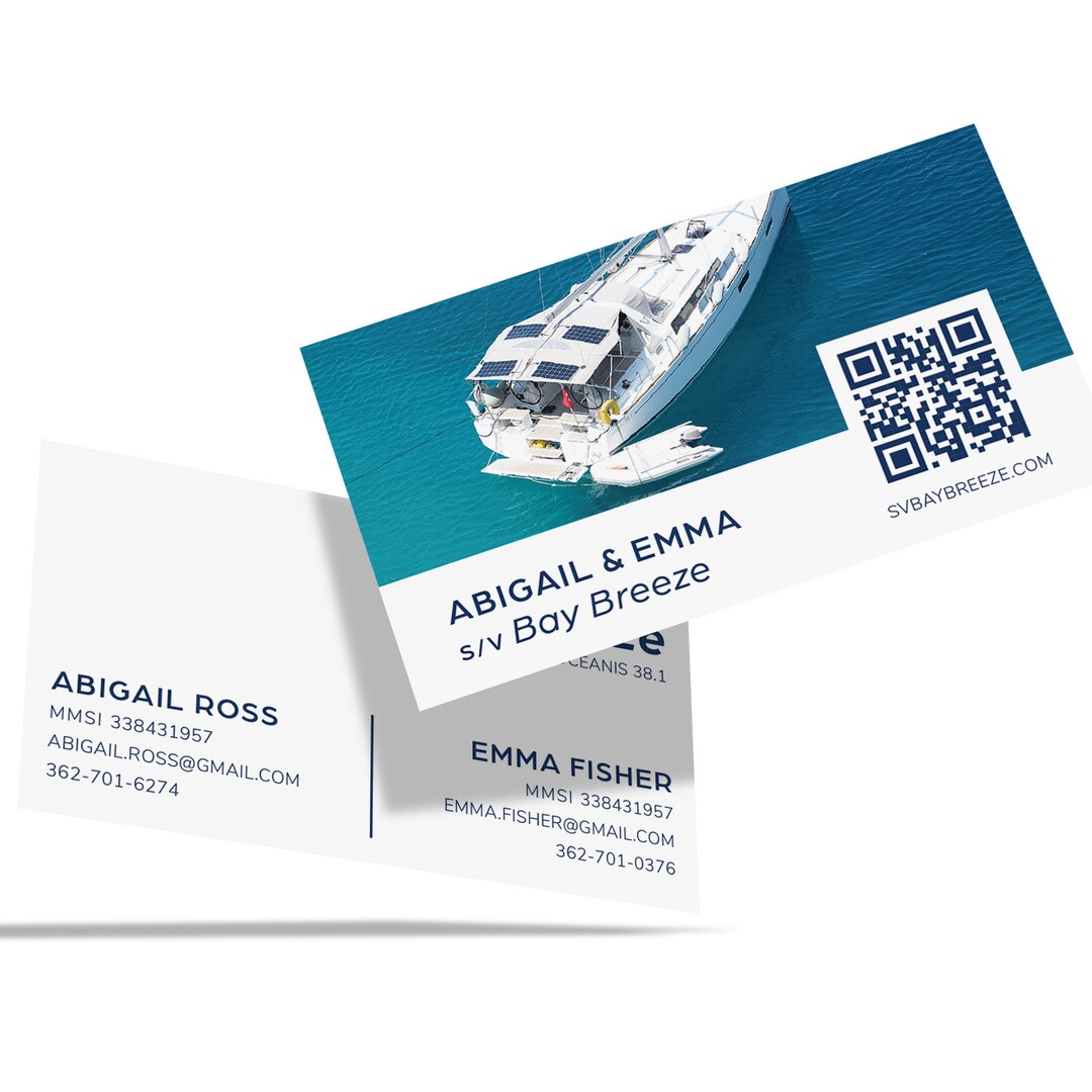 Boat Cards Made-to-order 100 Cards Design No. 3 L - Etsy