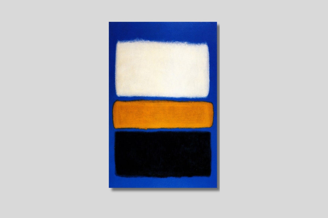 Mark Rothko Canvas Wall Art, Mark Rothko Painting, Rothko Abstract ...